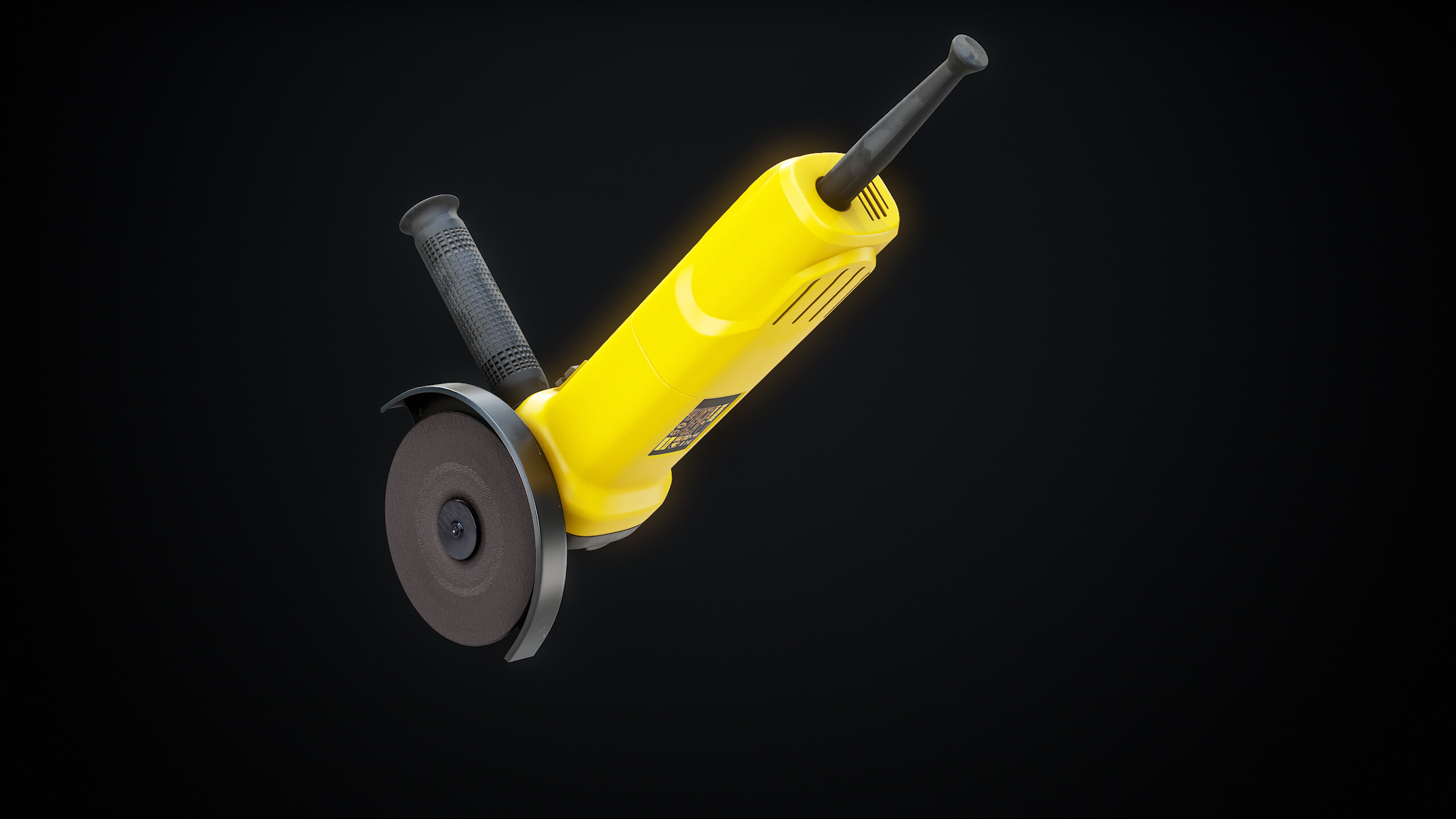 Angle Grinder Game Ready PBR - 3D Model by Locus Models