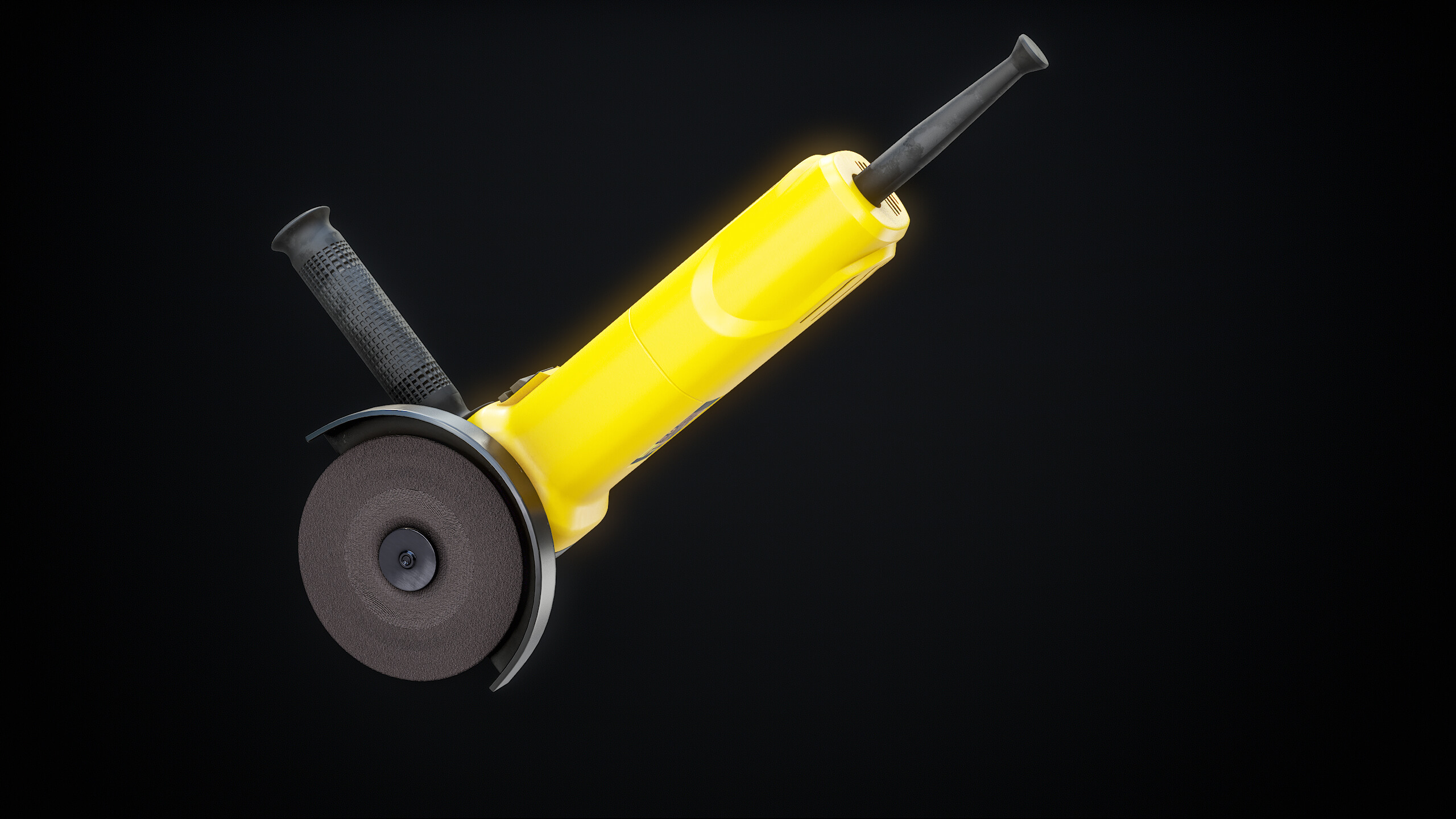 Angle Grinder Game Ready PBR - 3D Model by Locus Models
