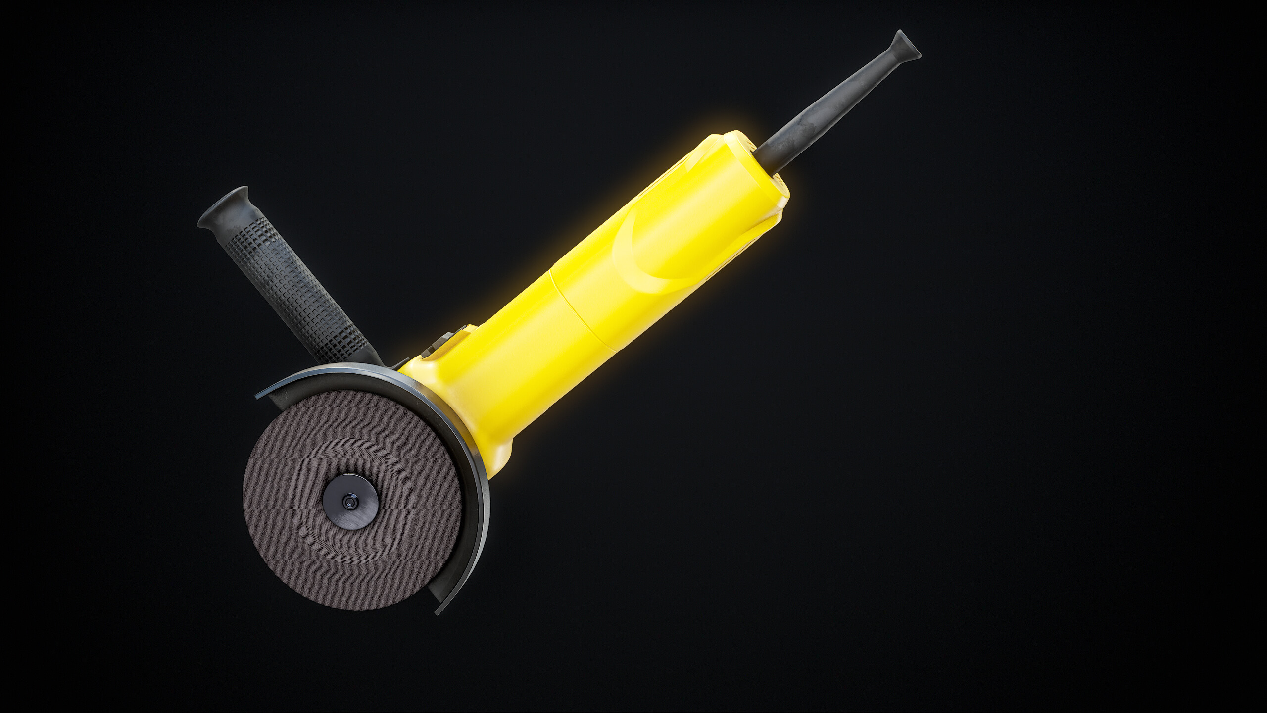 Angle Grinder Game Ready PBR - 3D Model by Locus Models