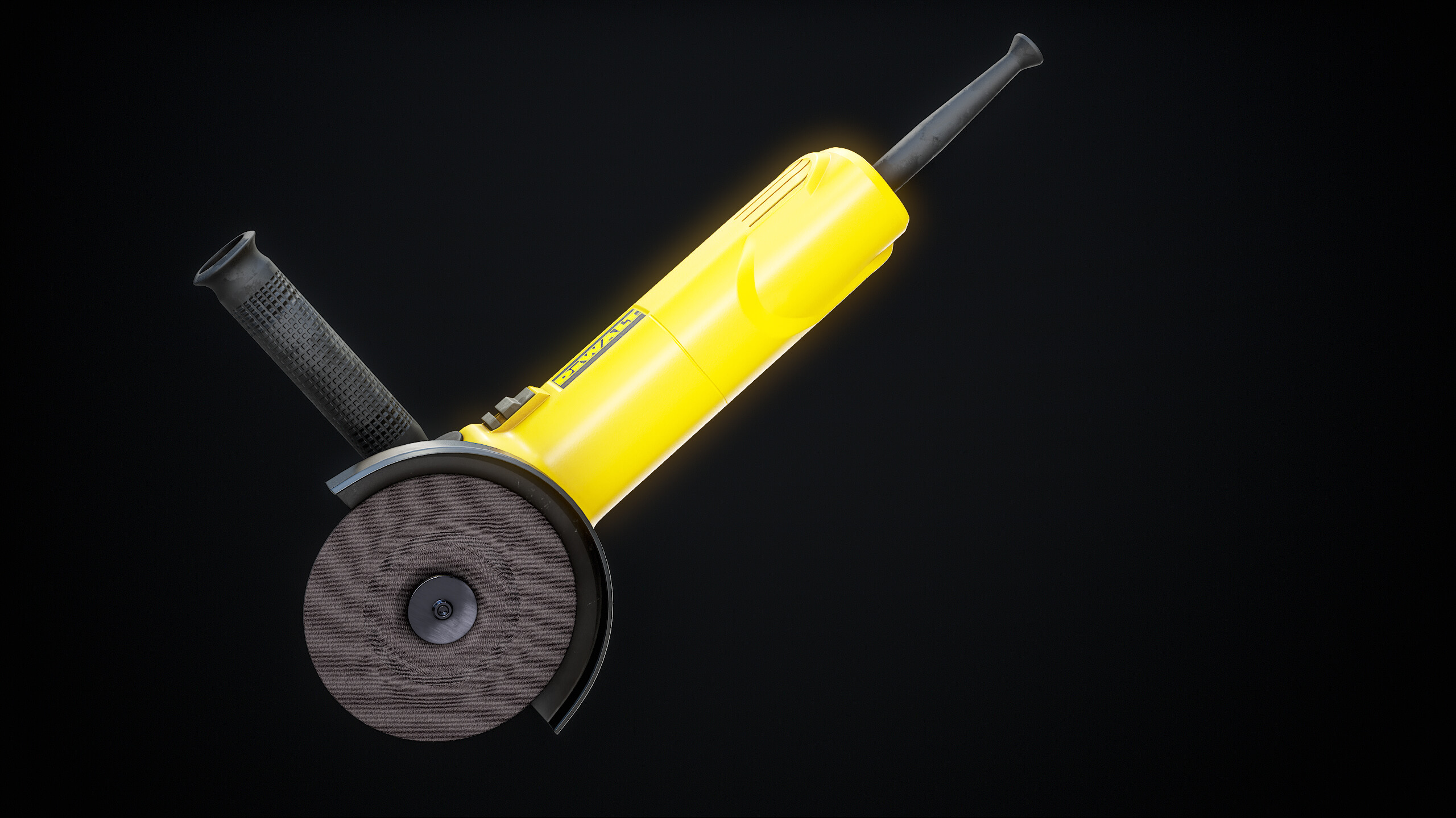Angle Grinder Game Ready PBR - 3D Model by Locus Models