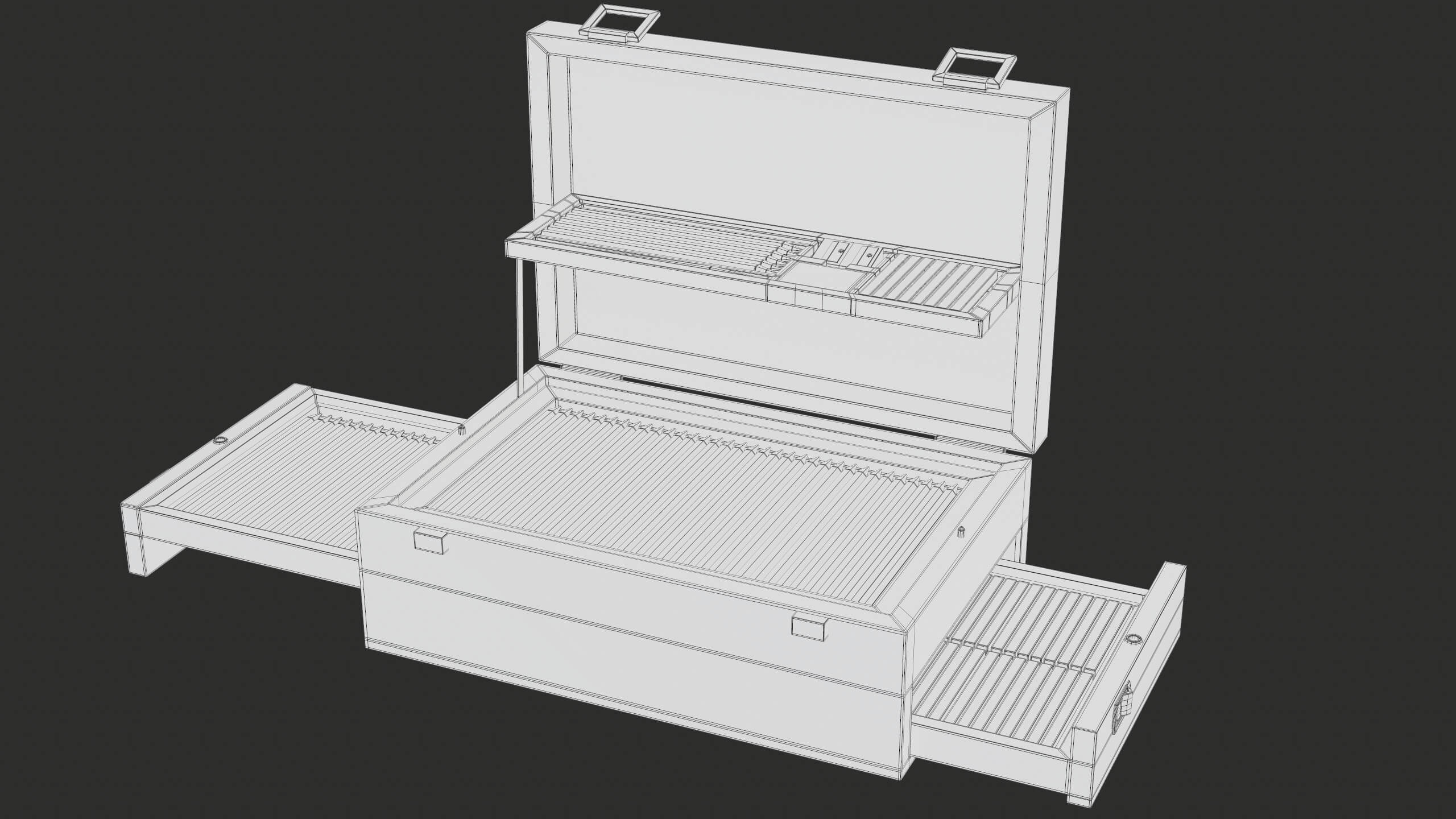 Art Set Faber Castell PBR - 3D Model by Locus Models
