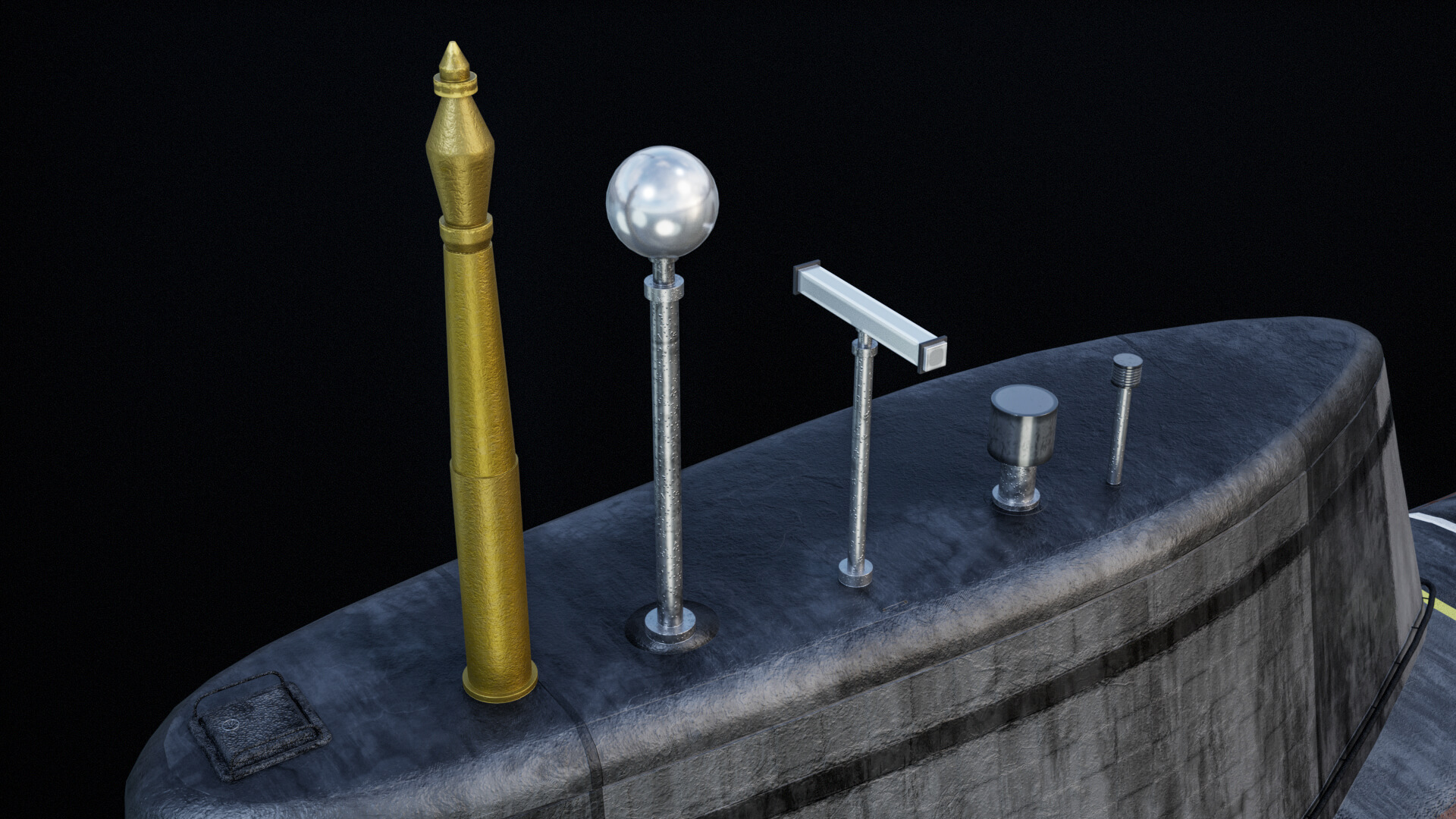 Astute Class Submarine Pbr 3d Model By Locus Models