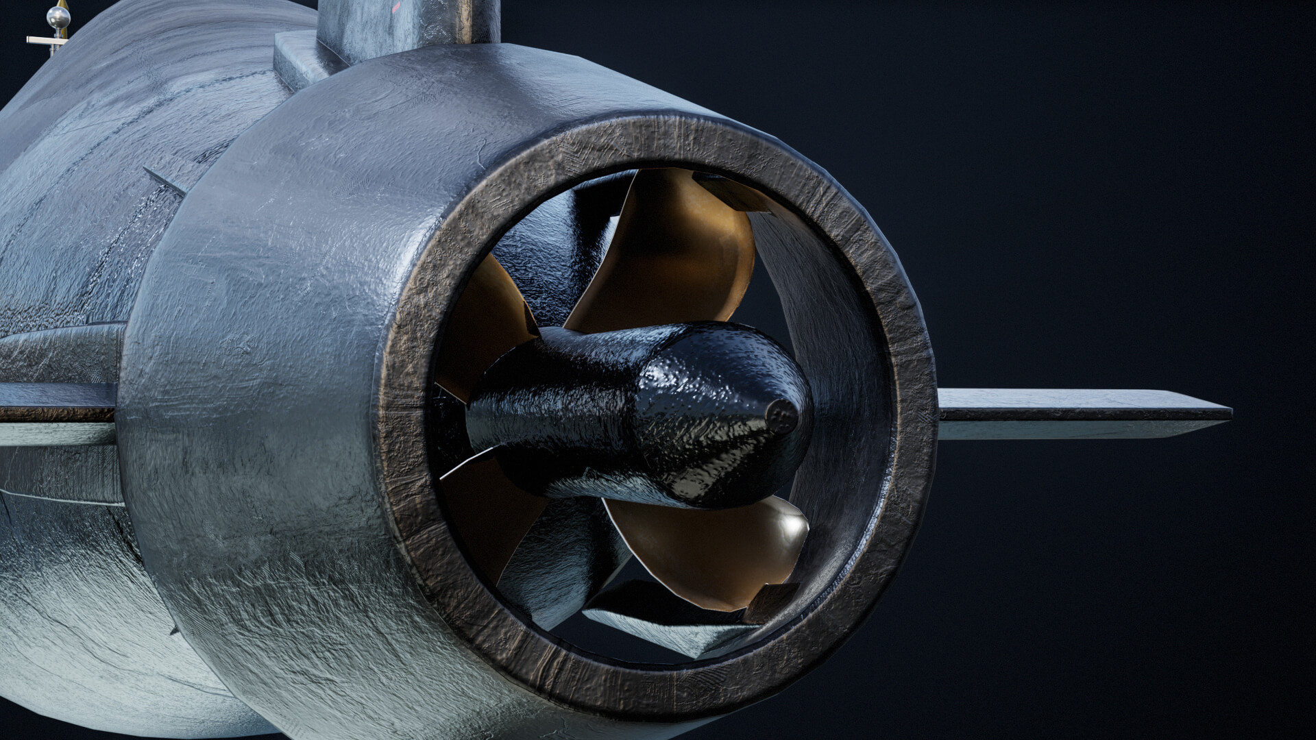 Astute Class Submarine Pbr 3d Model By Locus Models