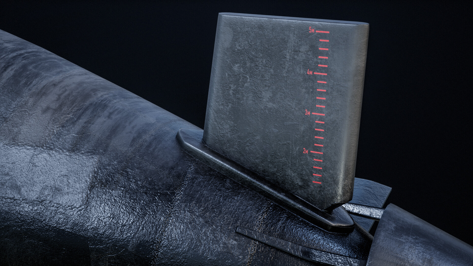 Astute Class Submarine PBR - 3D Model by Locus Models