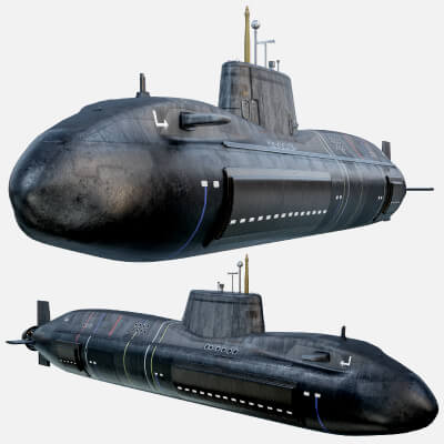 Locus Models | 3D Models | Submarines