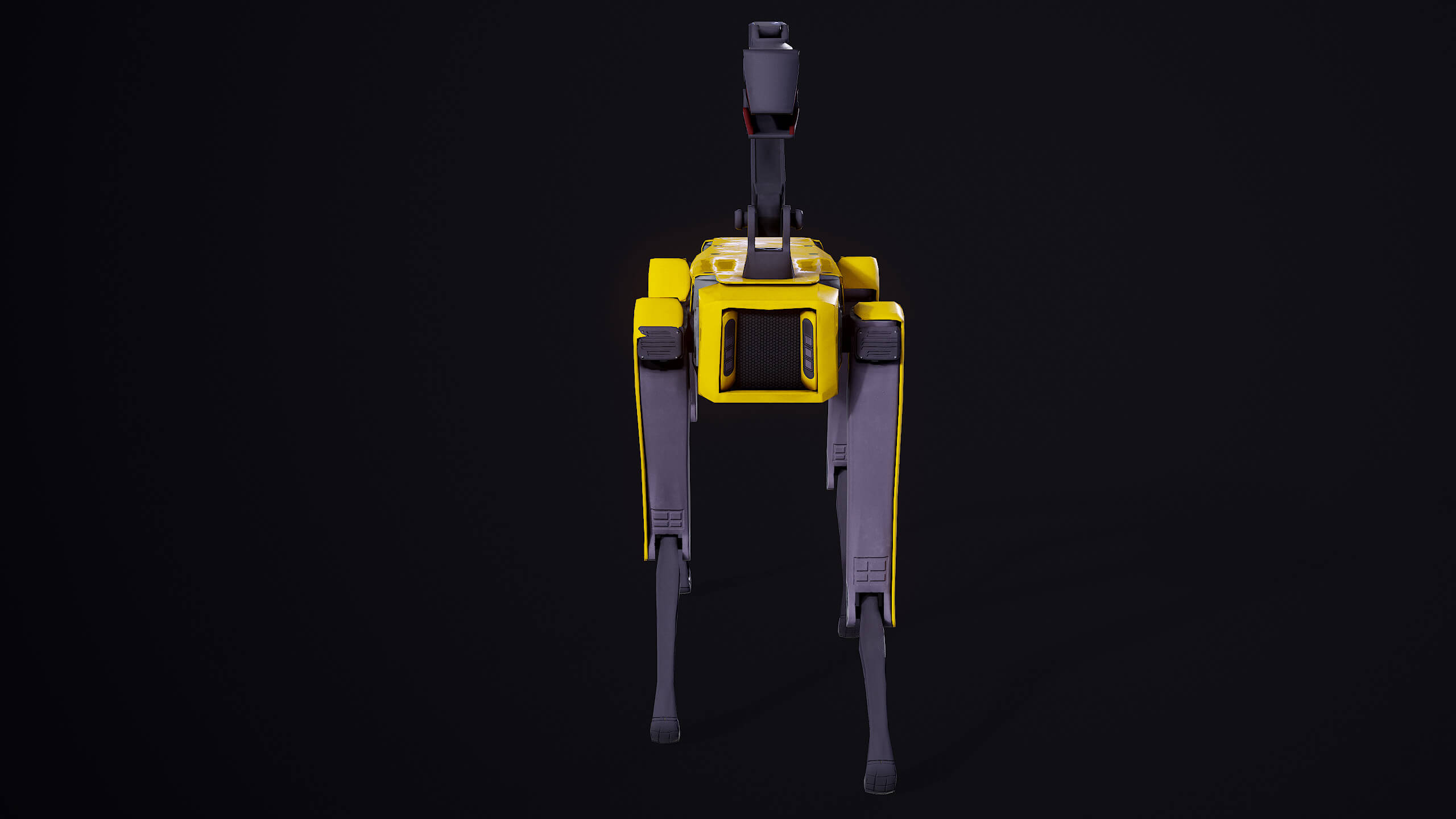 Boston Dynamics Robot Spot Mini PBR - 3D Model by Locus Models