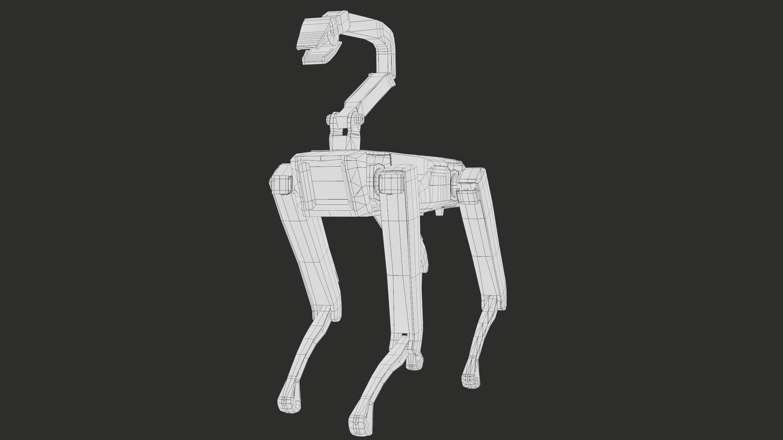 Boston Dynamics Robot Spot Mini PBR - 3D Model by Locus Models