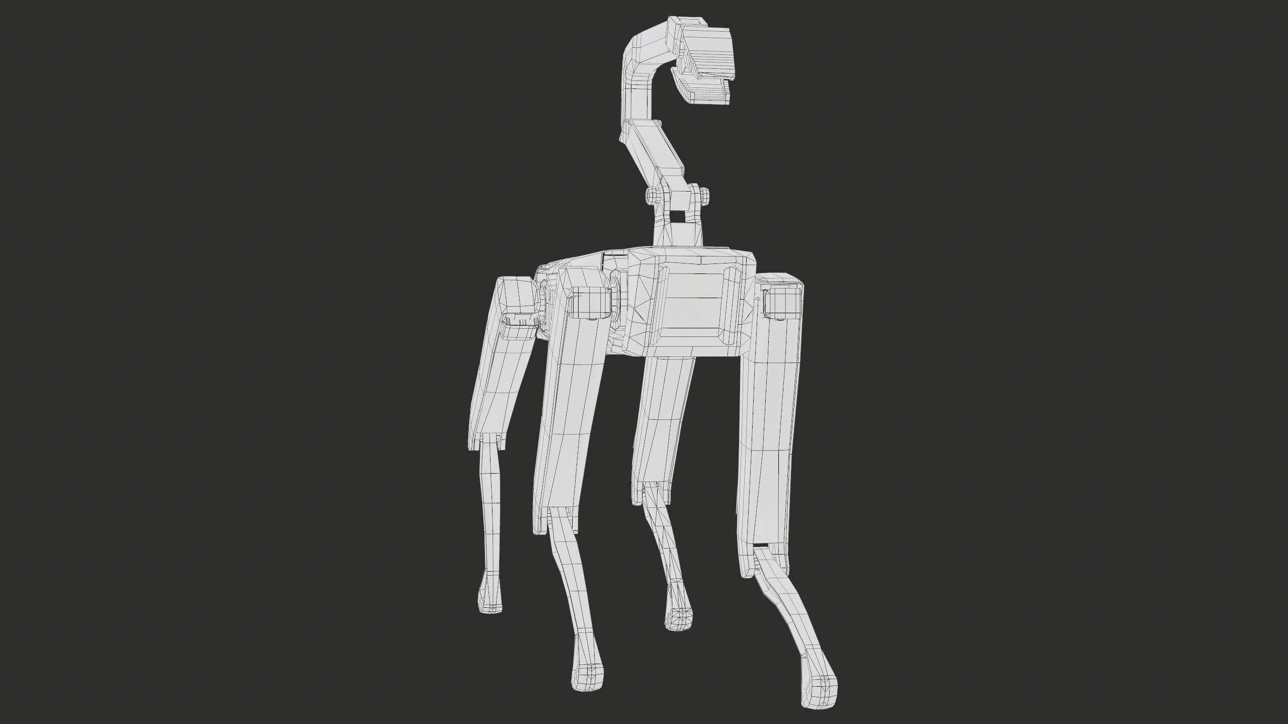 Boston Dynamics Robot Spot Mini PBR - 3D Model by Locus Models