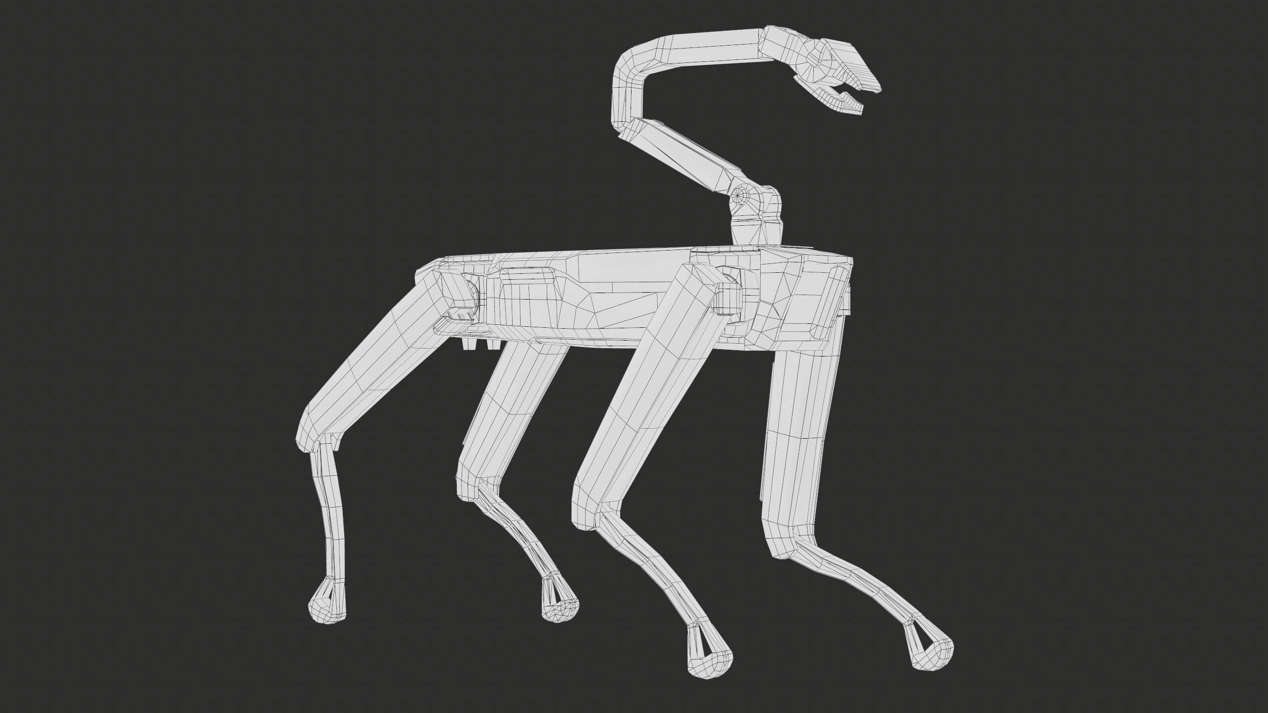 Boston Dynamics Robot Spot Mini PBR - 3D Model by Locus Models