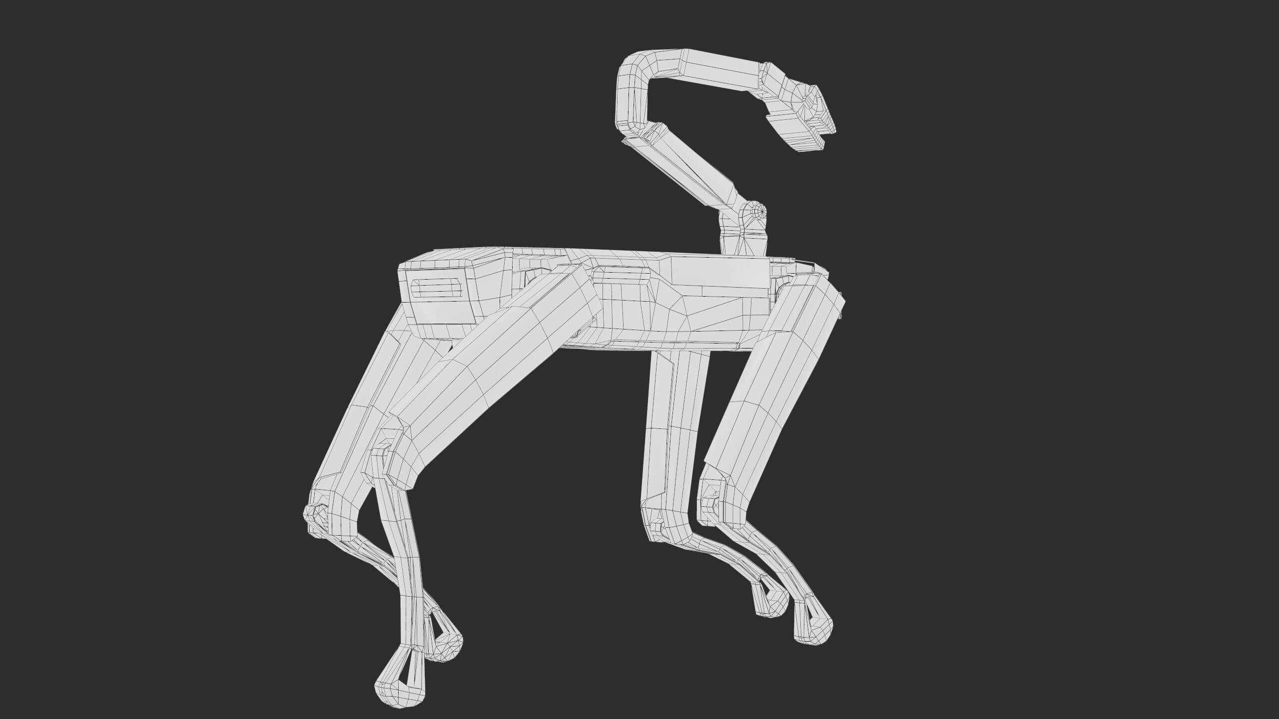 Boston Dynamics Robot Spot Mini PBR - 3D Model by Locus Models