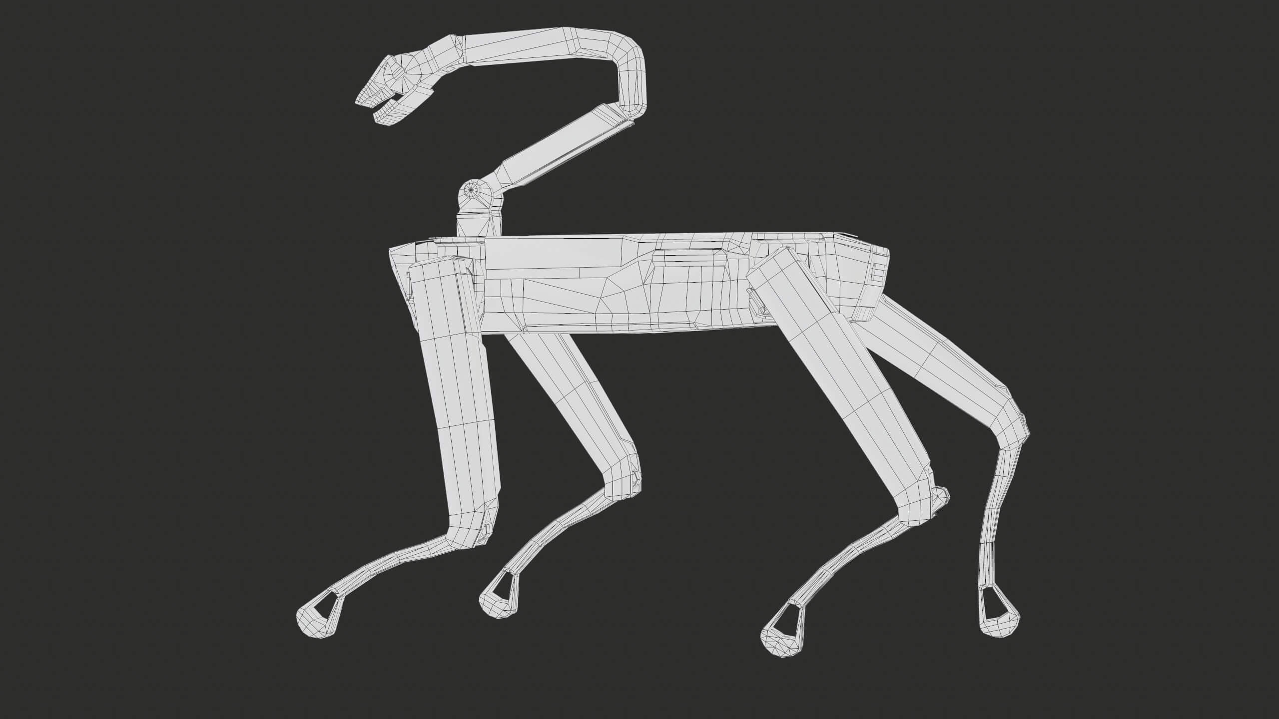 Boston Dynamics Robot Spot Mini PBR - 3D Model by Locus Models
