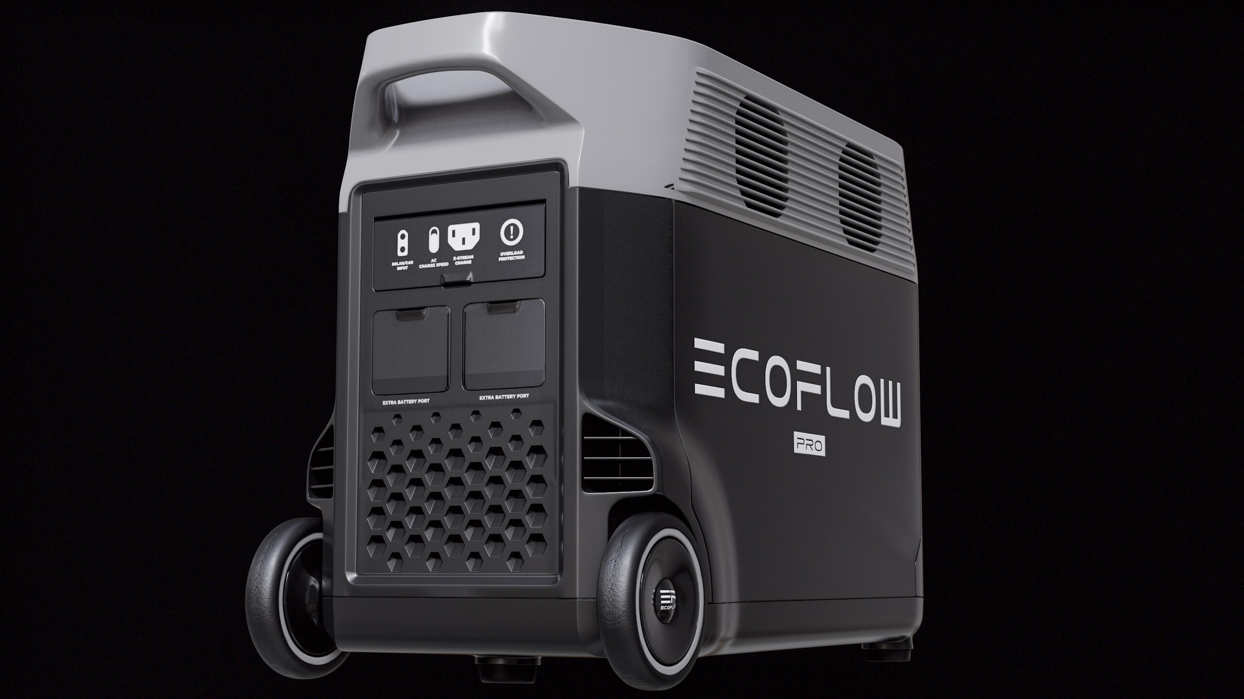 Ecoflow Delta Pro Portable Generator PBR - 3D Model by Locus Models