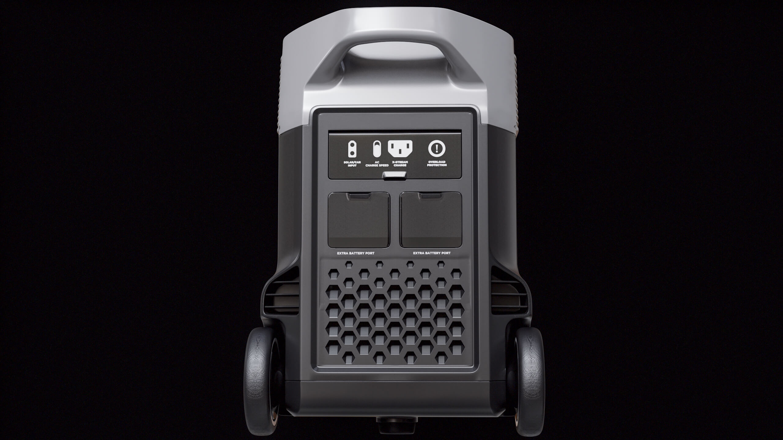 Ecoflow Delta Pro Portable Generator PBR - 3D Model by Locus Models