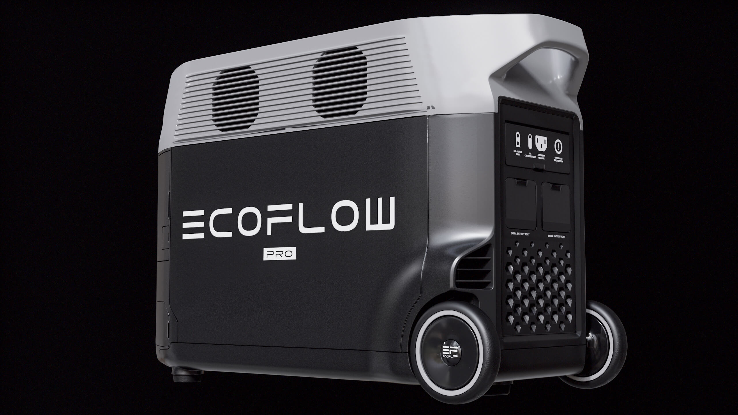 Ecoflow Delta Pro Portable Generator PBR - 3D Model by Locus Models