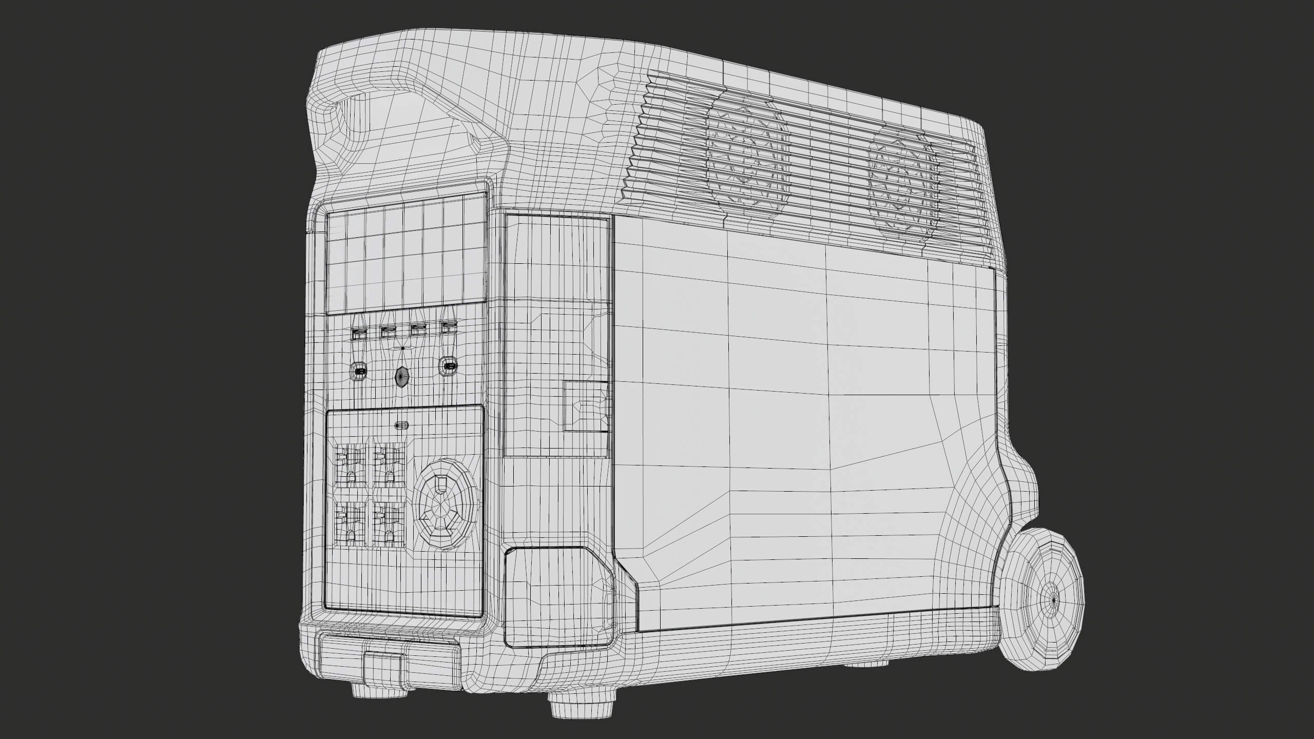 Ecoflow Delta Pro Portable Generator PBR - 3D Model by Locus Models
