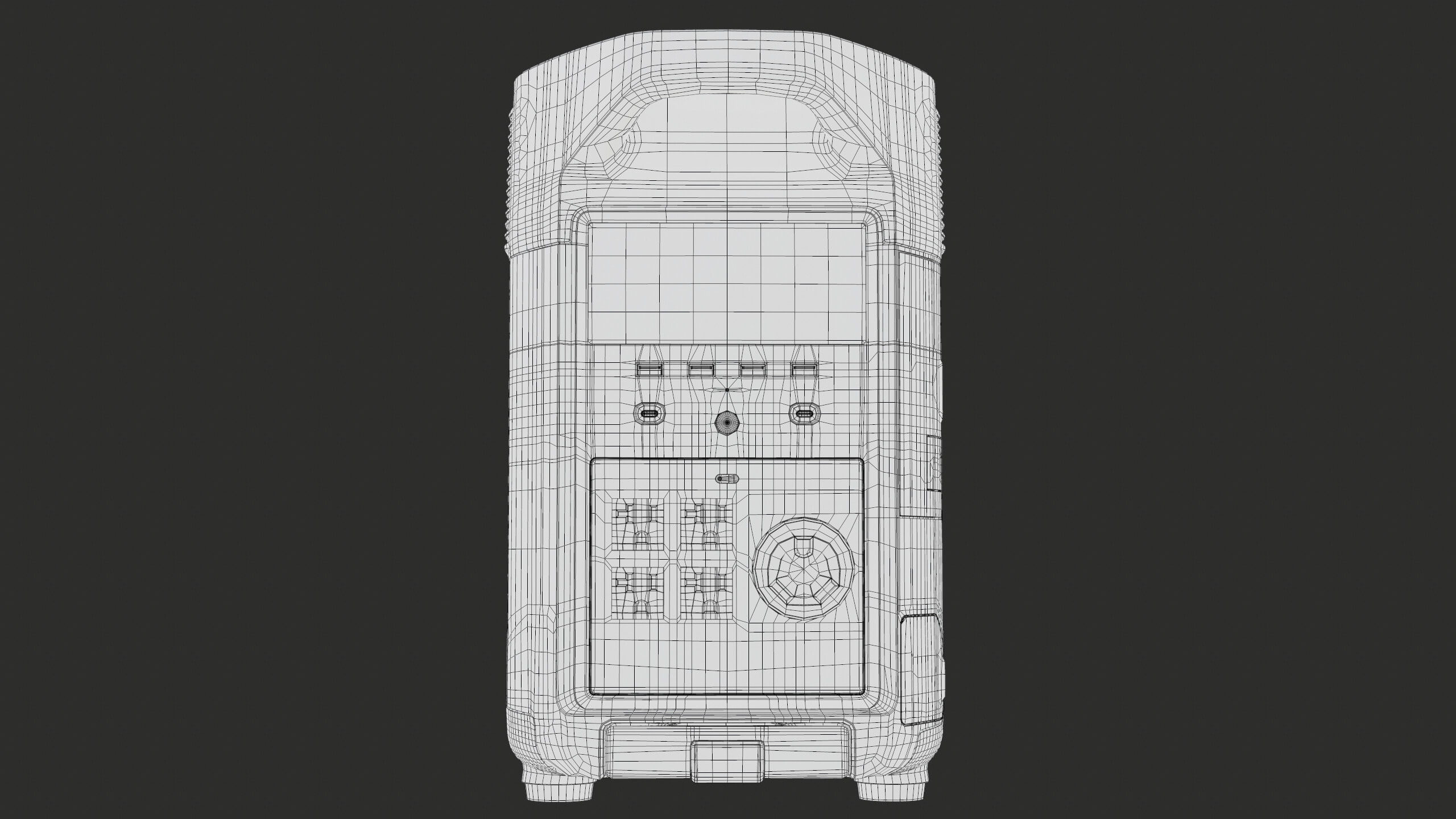 Ecoflow Delta Pro Portable Generator PBR - 3D Model by Locus Models