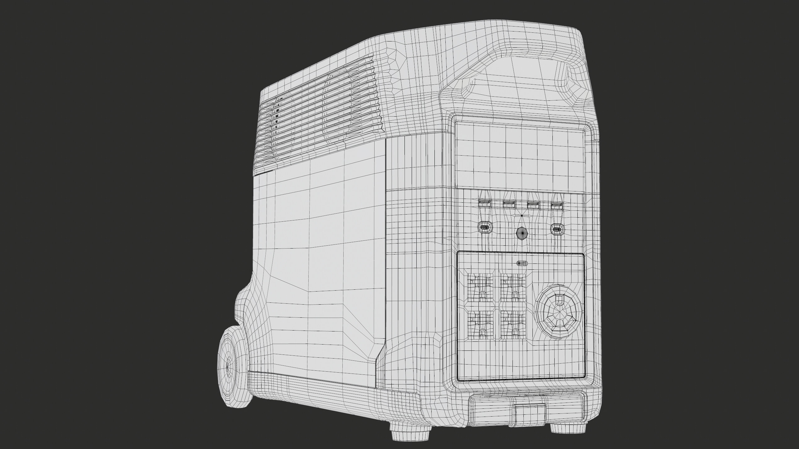 Ecoflow Delta Pro Portable Generator PBR - 3D Model by Locus Models