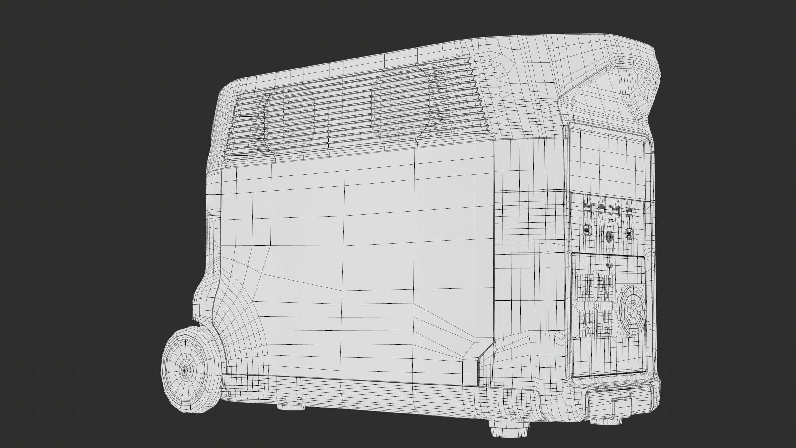 Ecoflow Delta Pro Portable Generator PBR - 3D Model by Locus Models