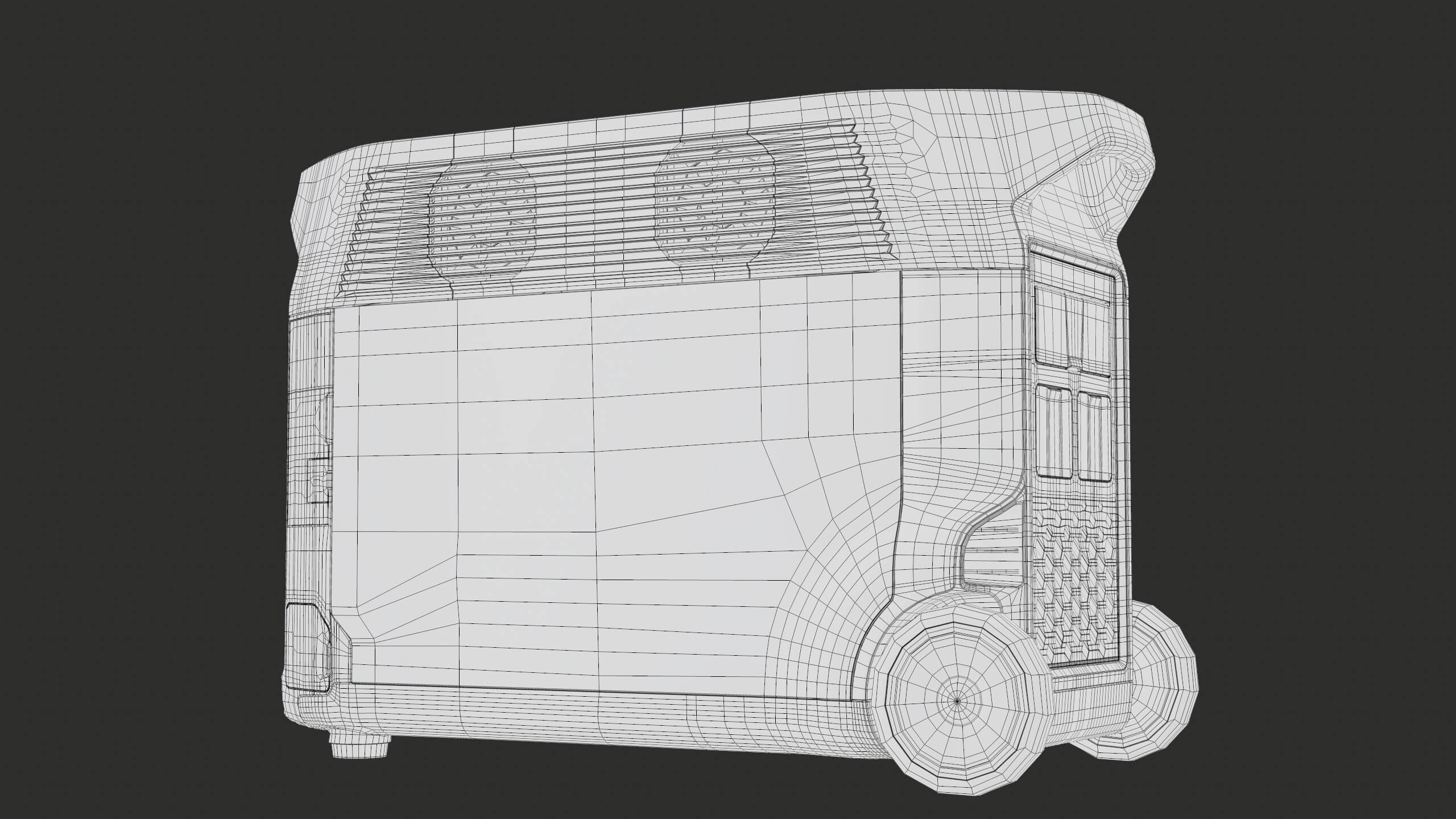 Ecoflow Delta Pro Portable Generator PBR - 3D Model by Locus Models