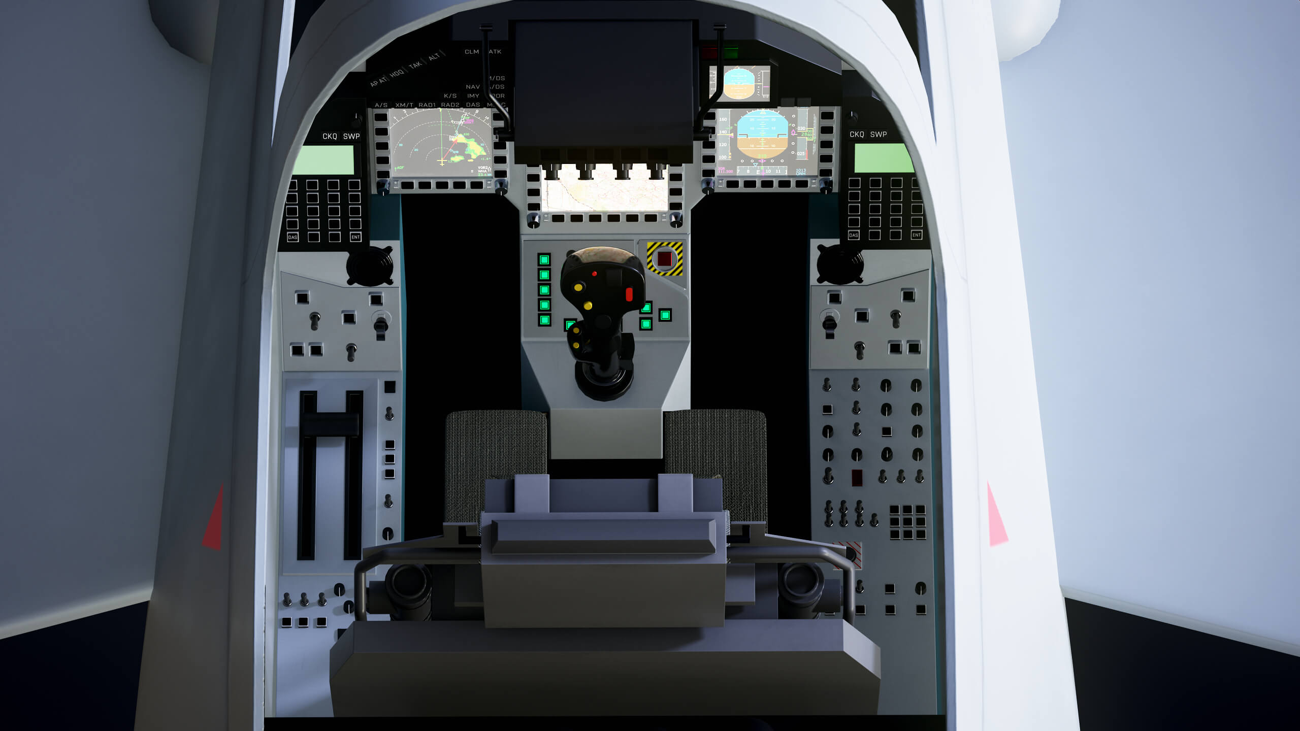 Eurofighter Typhoon Military Jet Plane With The Cockpit Pbr - 3D Model ...