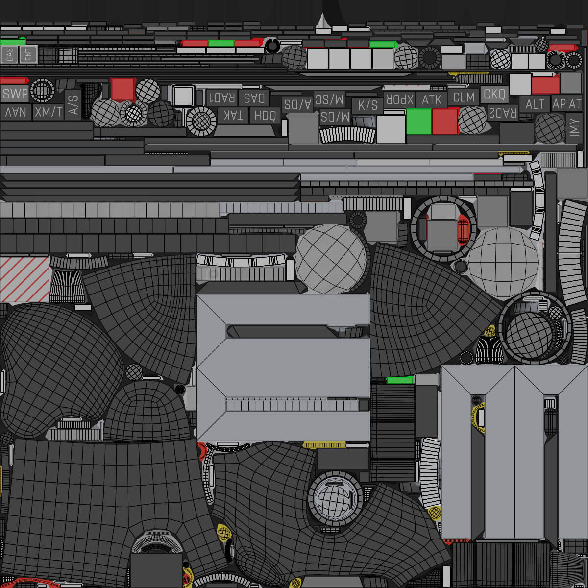 Eurofighter Typhoon Military Jet Plane With The Cockpit Pbr - 3D Model ...