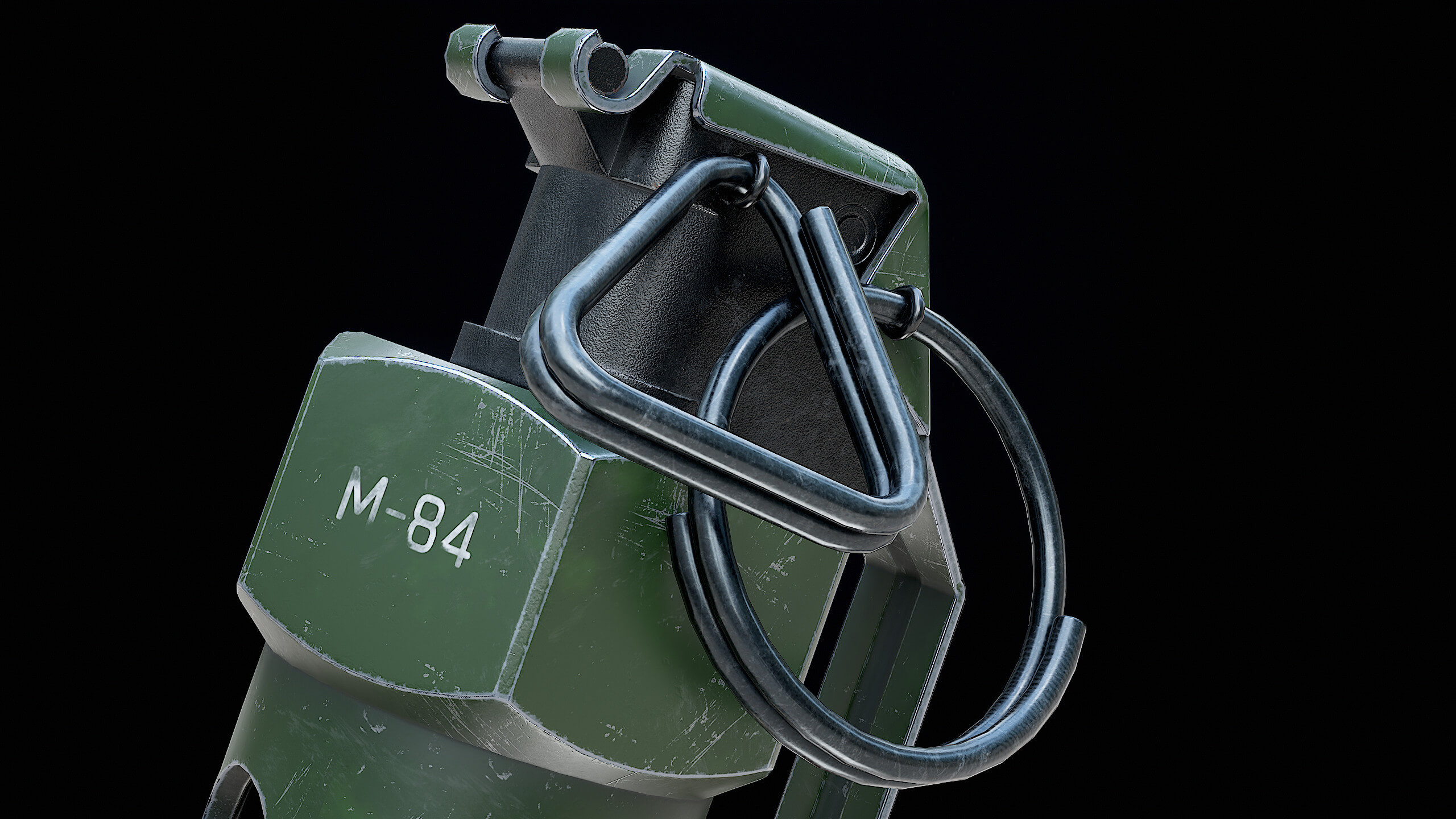 Flash Grenade PBR - 3D Model by Locus Models