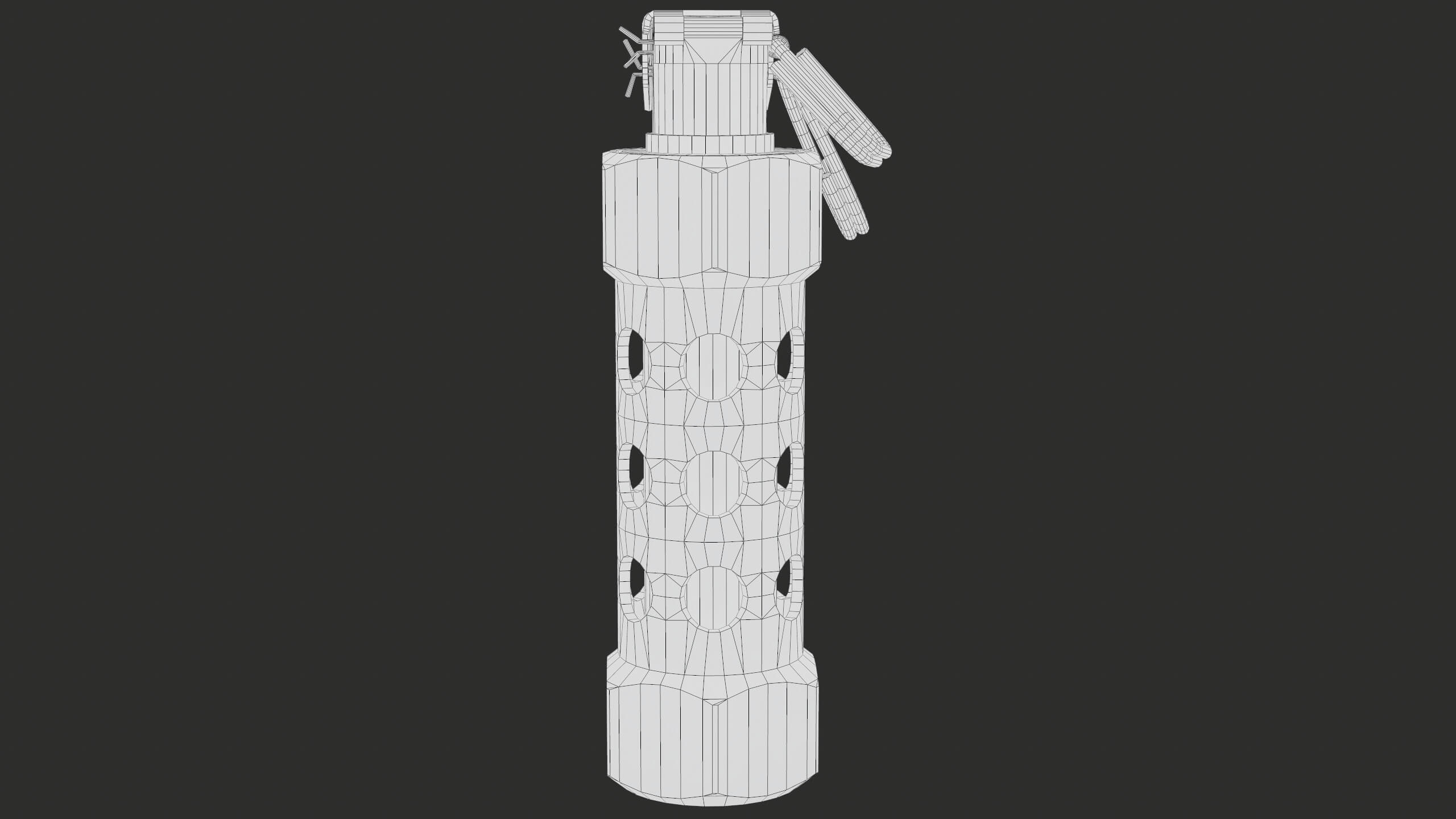 Flash Grenade PBR - 3D Model by Locus Models
