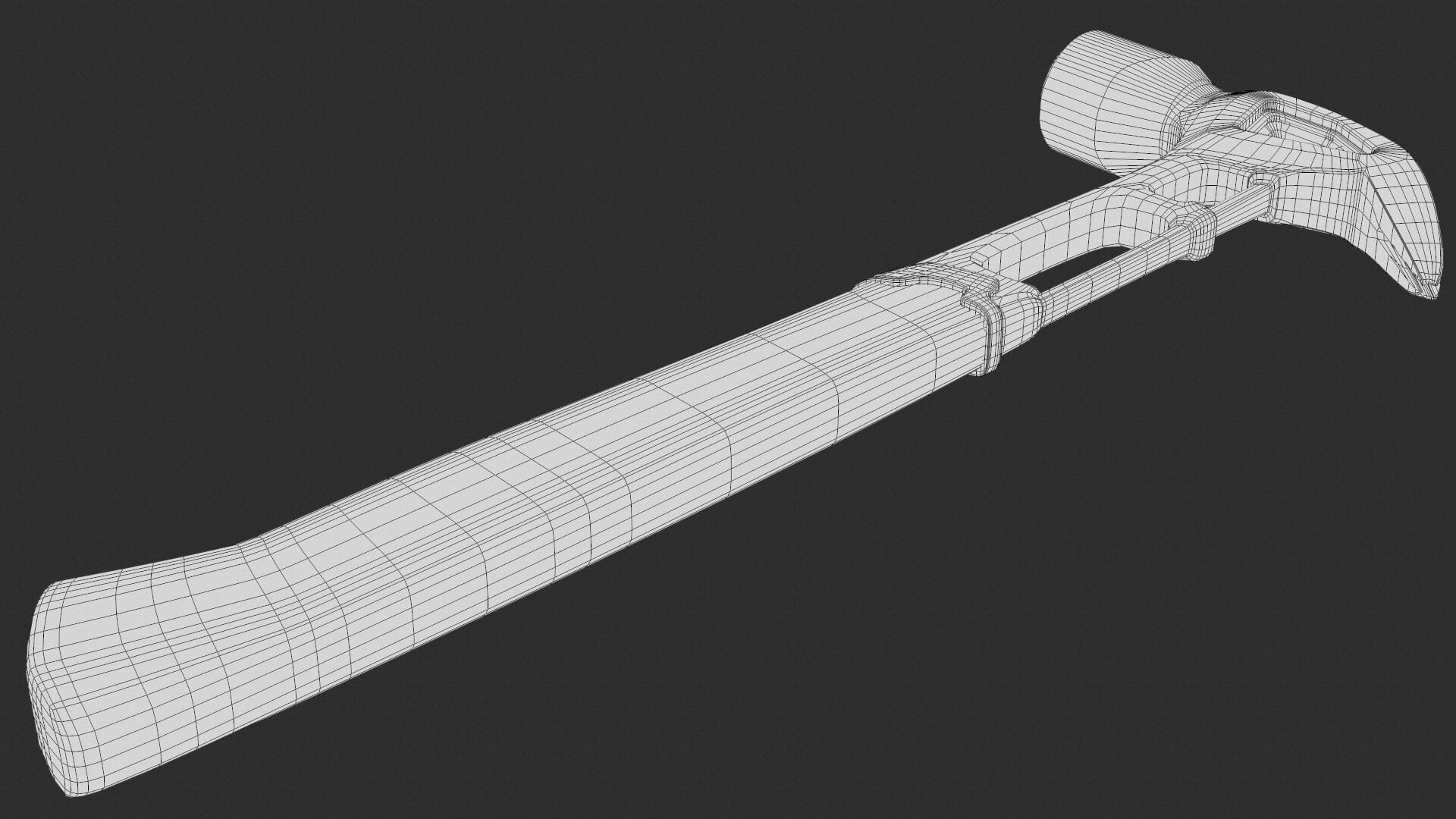 Hammer Fiberglass PBR - 3D Model by Locus Models