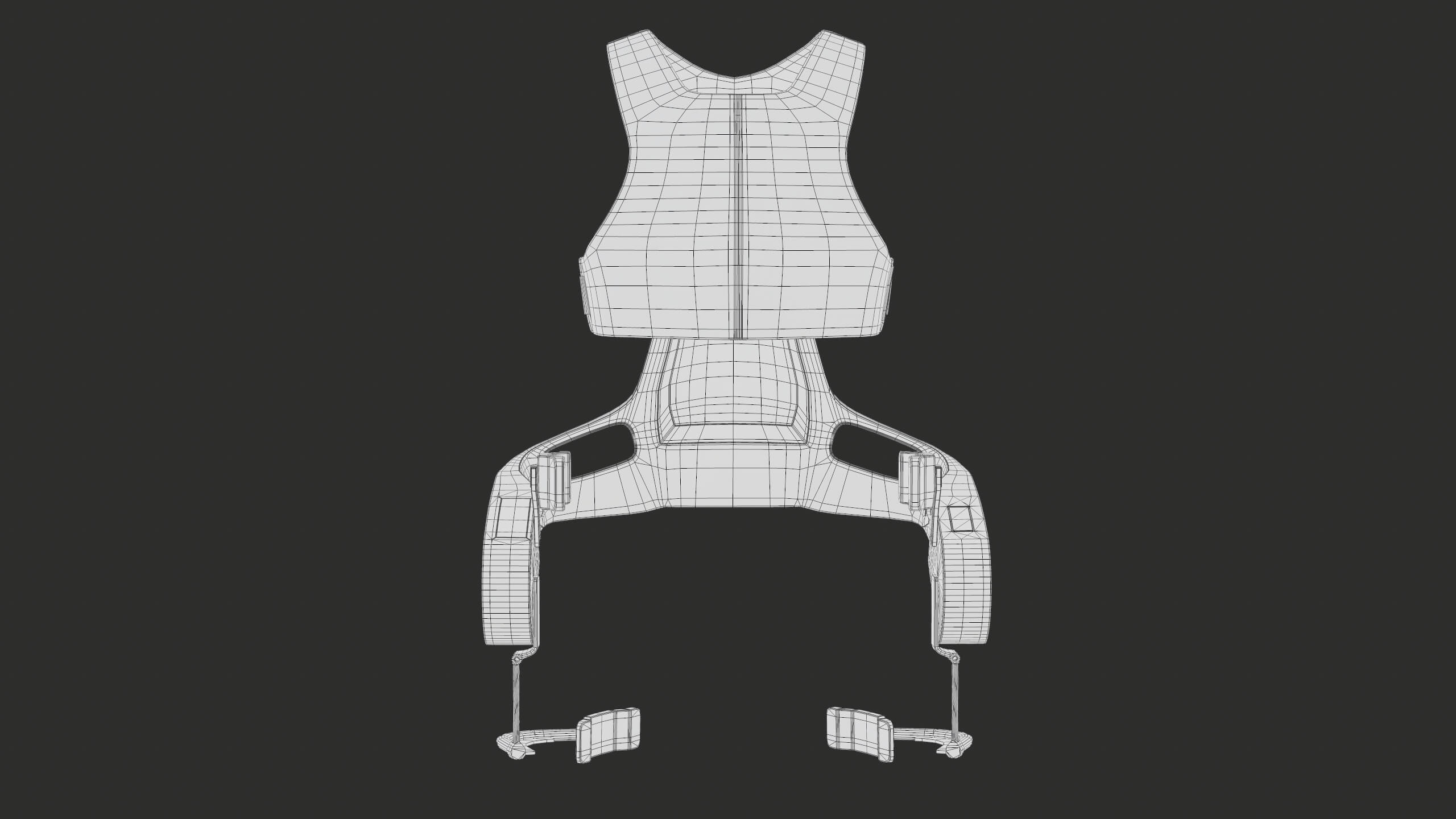 Industrial Exoskeleton Apogee Yellow PBR - 3D Model by Locus Models