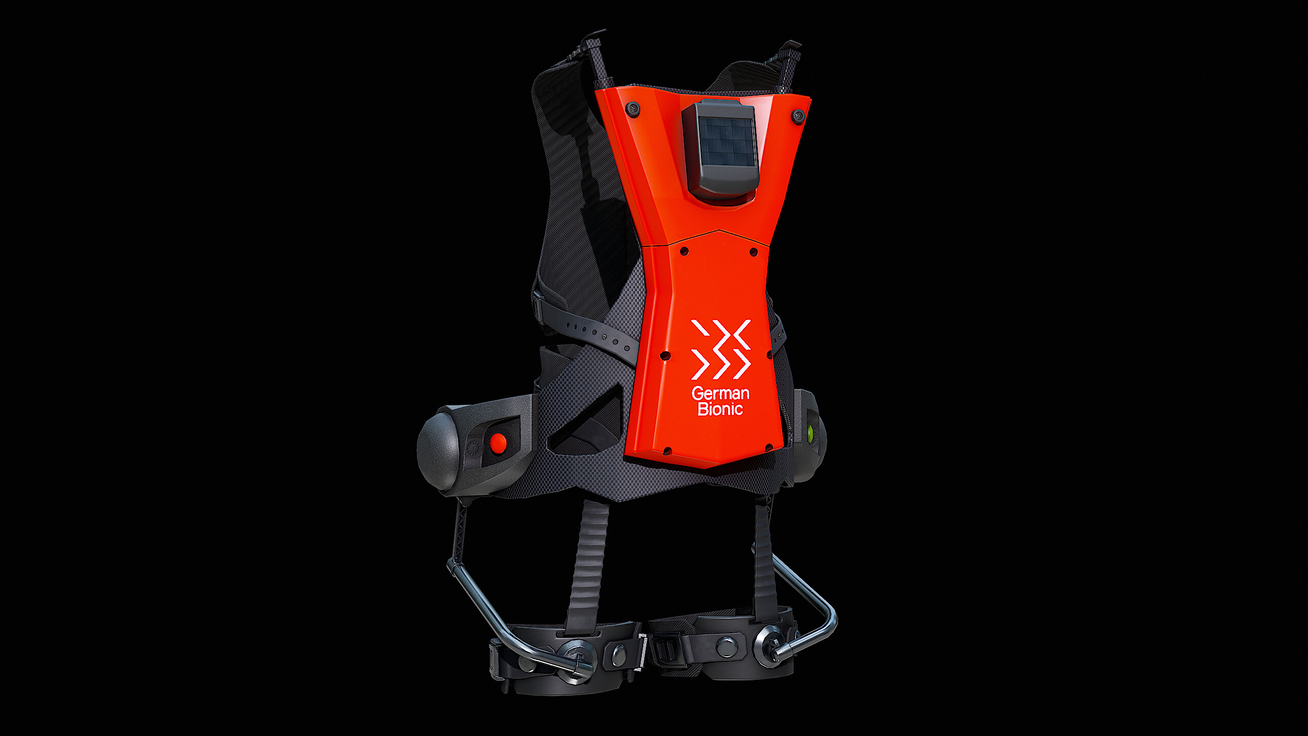 Industrial Exoskeleton Cray-X Red 3D Model by Locus Models