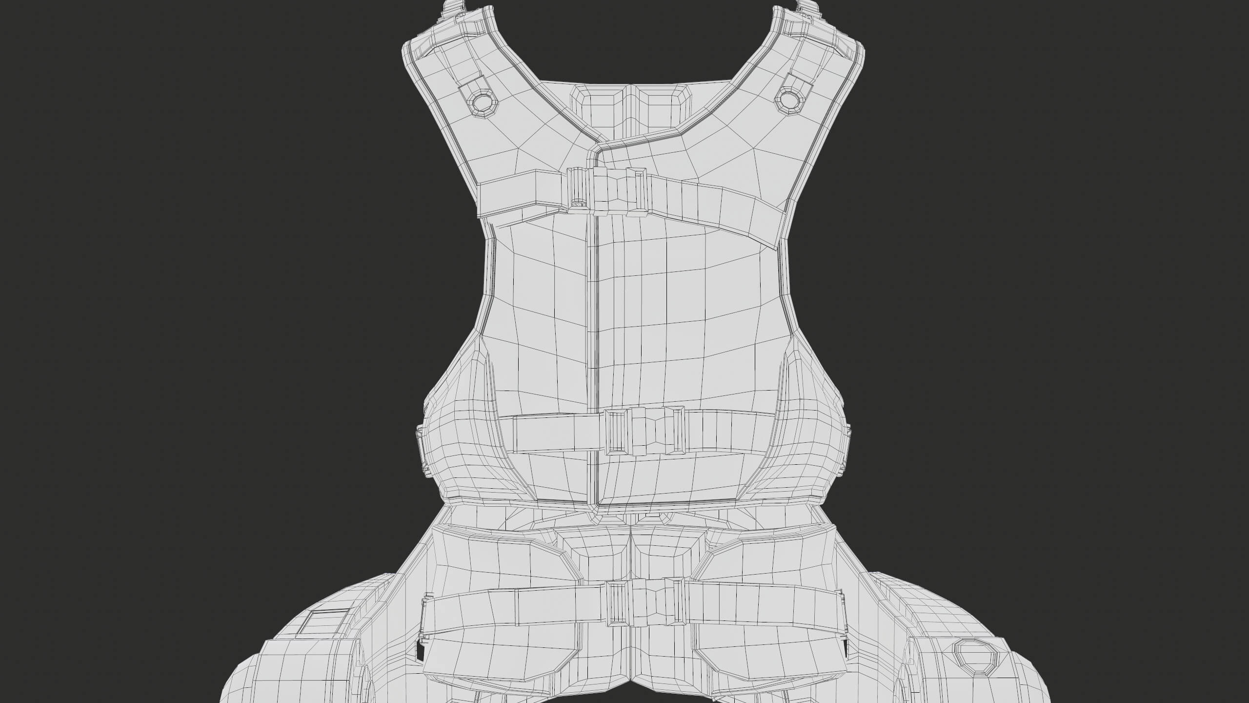 Industrial Exoskeleton Cray-X Red 3D Model by Locus Models