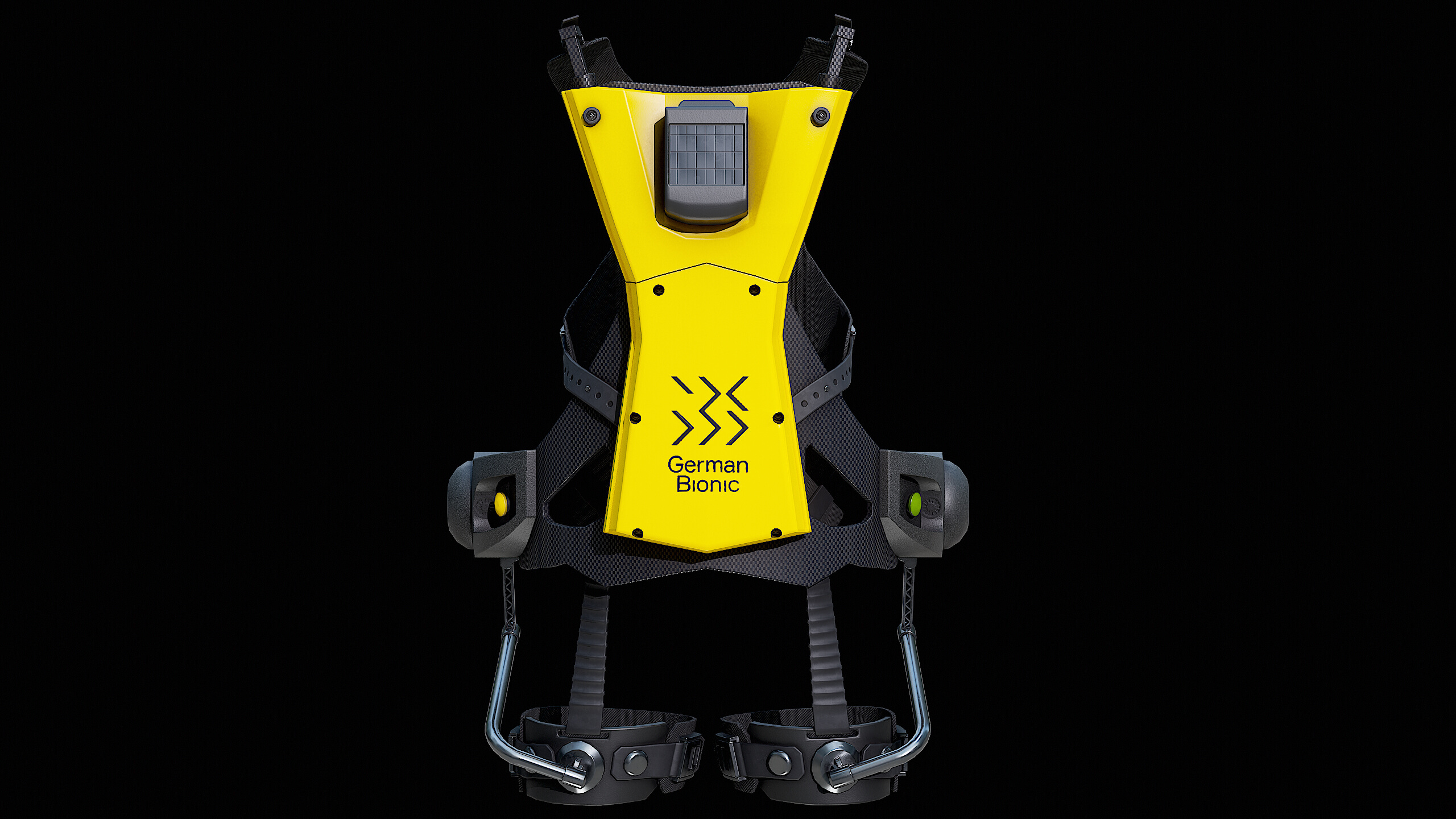 Industrial Exoskeleton Cray-X Yellow 3D Model by Locus Models