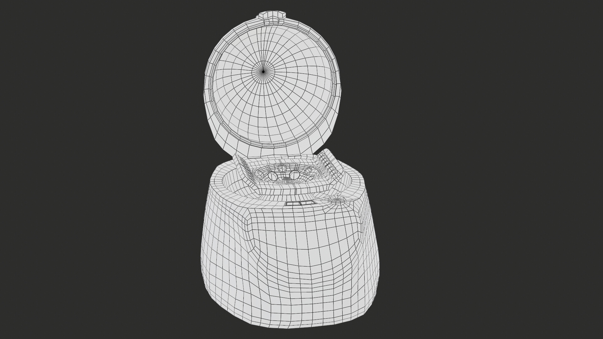 Laboratory Mini Centrifuge Equipment PBR - 3D Model by Locus Models