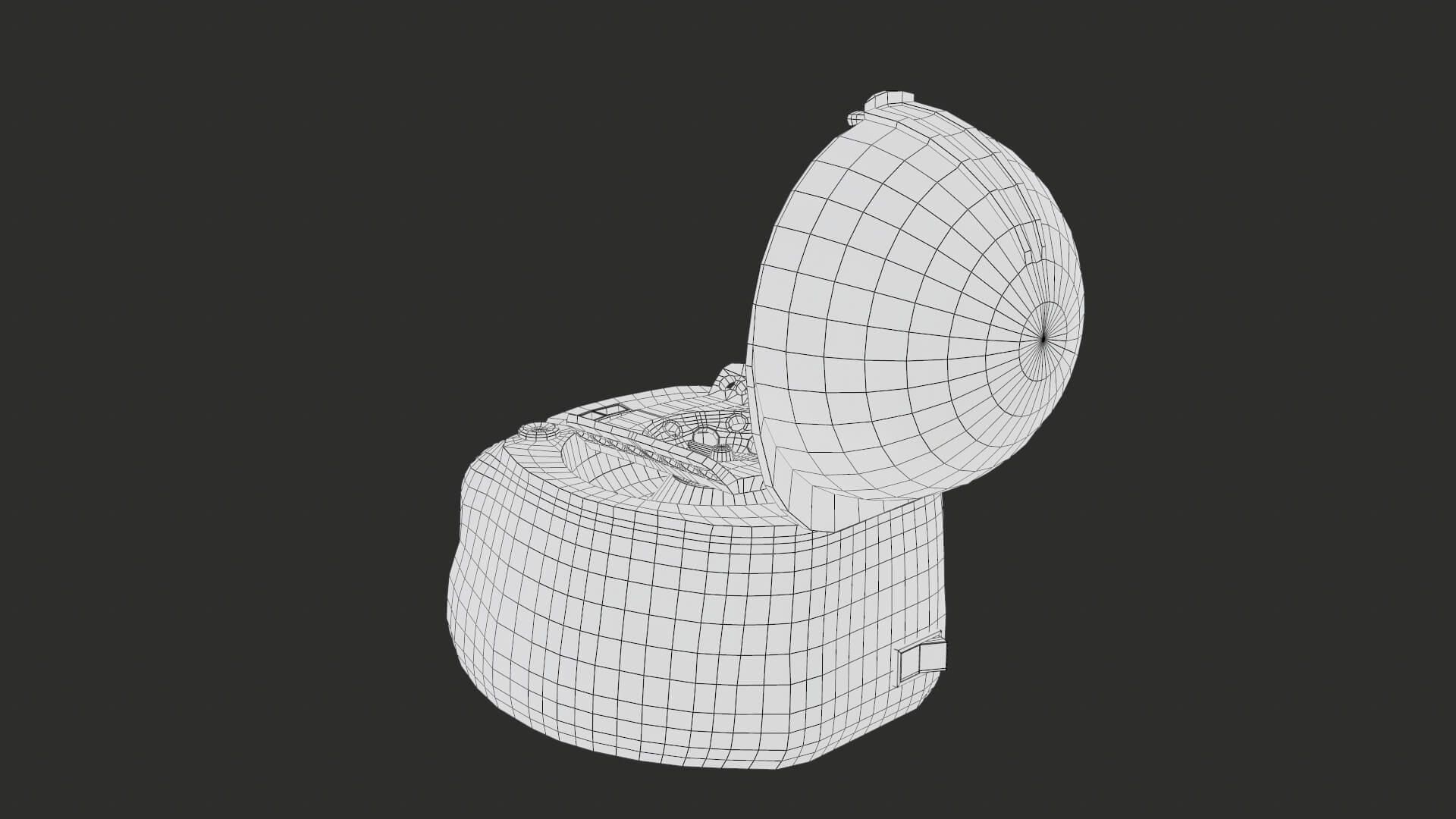 Laboratory Mini Centrifuge Equipment PBR - 3D Model by Locus Models