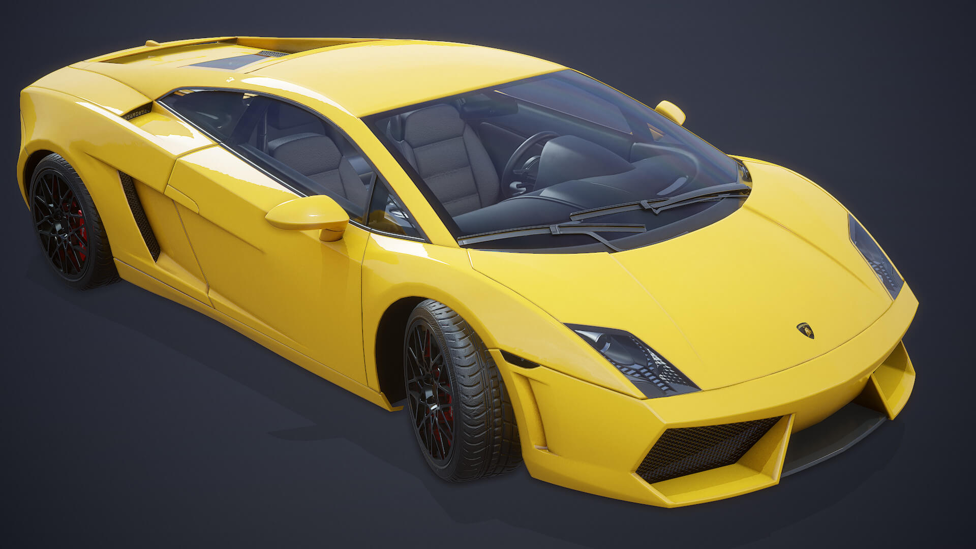 Lamborghini Gallardo PBR - 3D Model by Locus Models