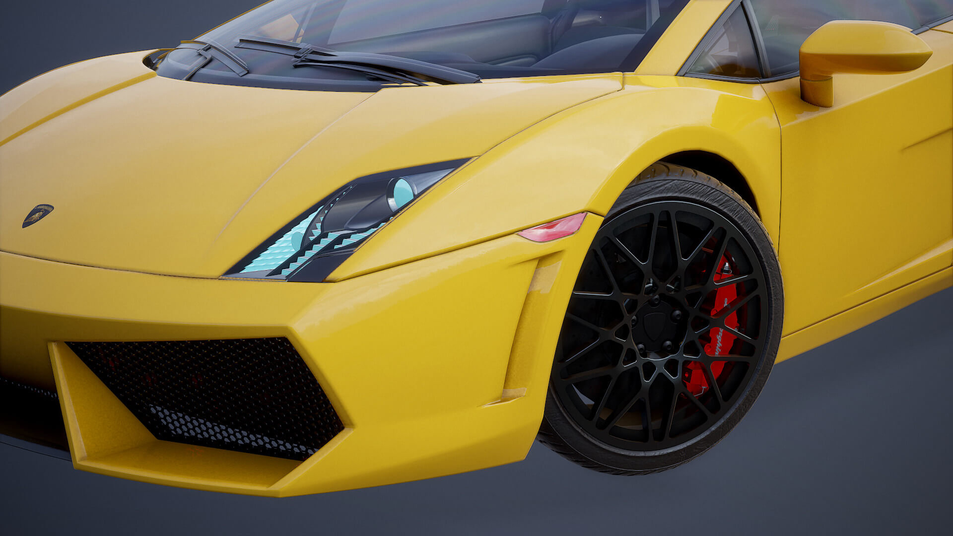 Lamborghini Gallardo PBR - 3D Model by Locus Models