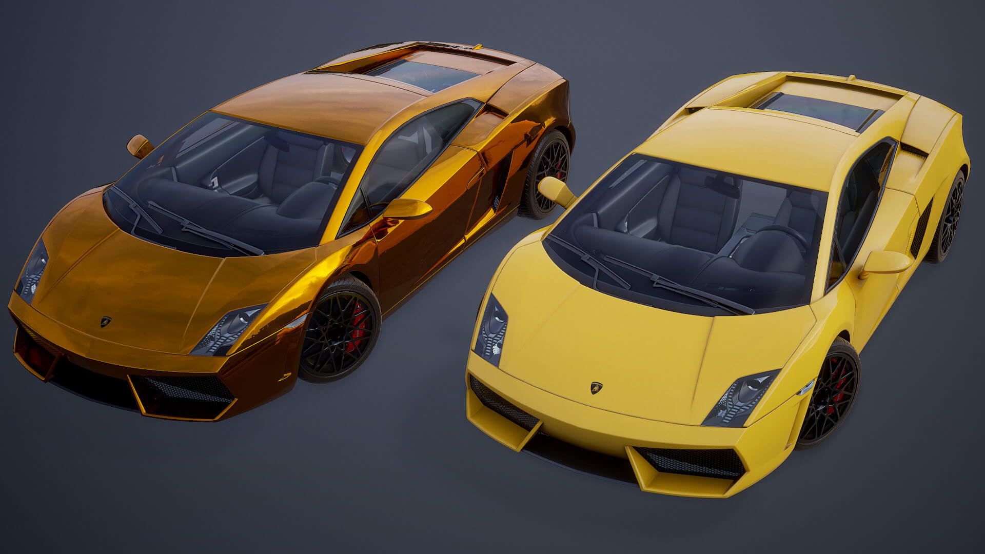 Lamborghini Gallardo PBR - 3D Model by Locus Models