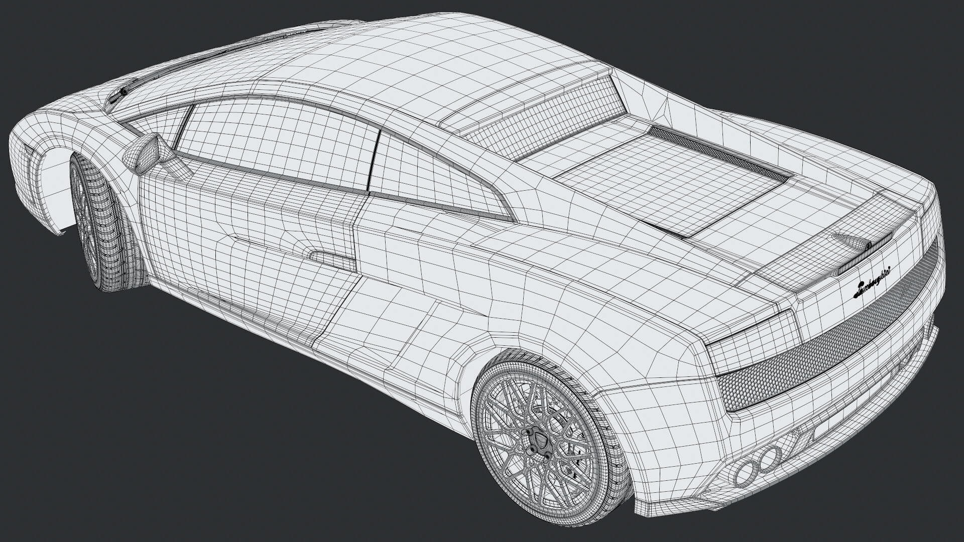 Lamborghini Gallardo PBR - 3D Model by Locus Models