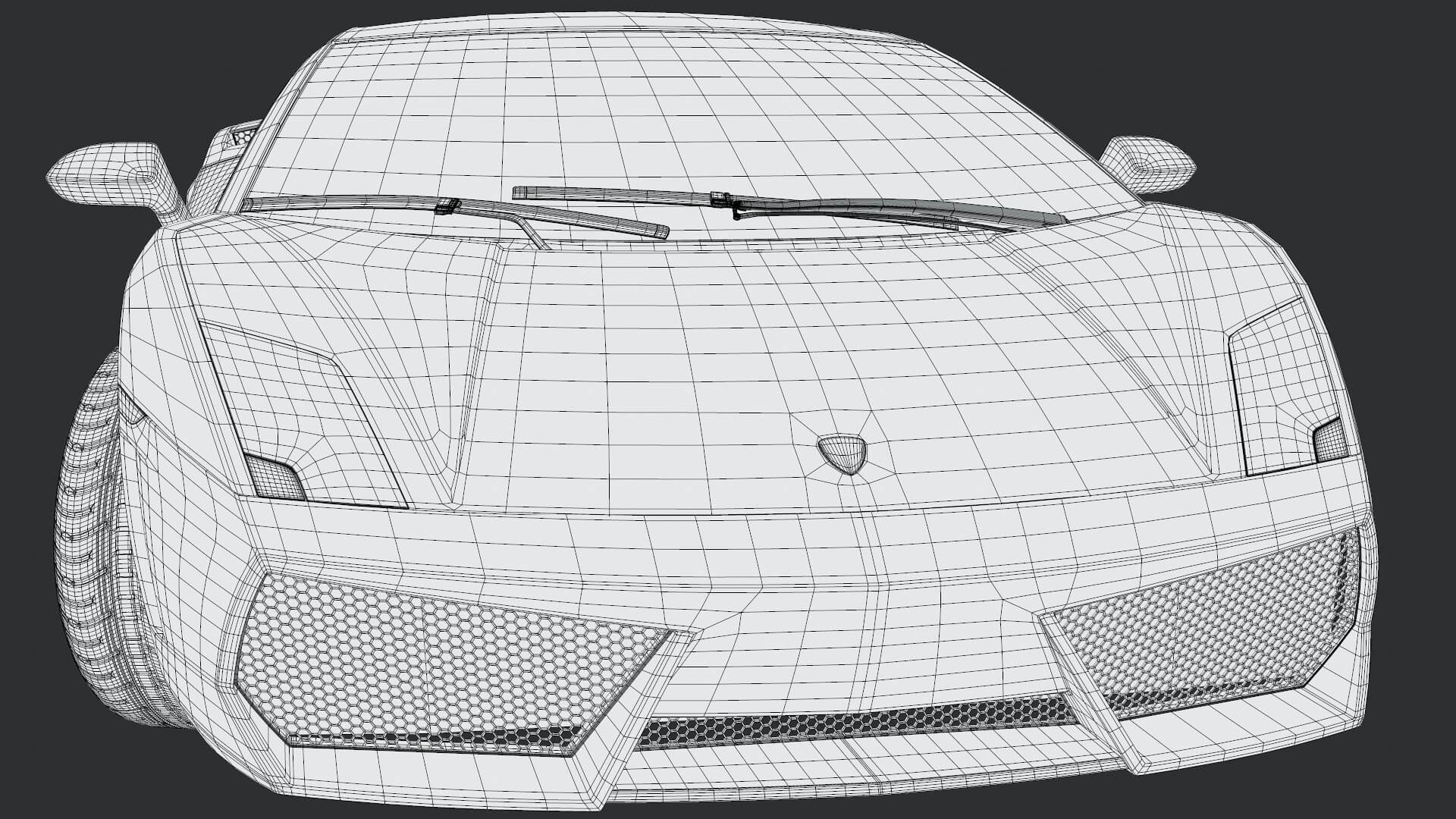 Lamborghini Gallardo PBR - 3D Model by Locus Models