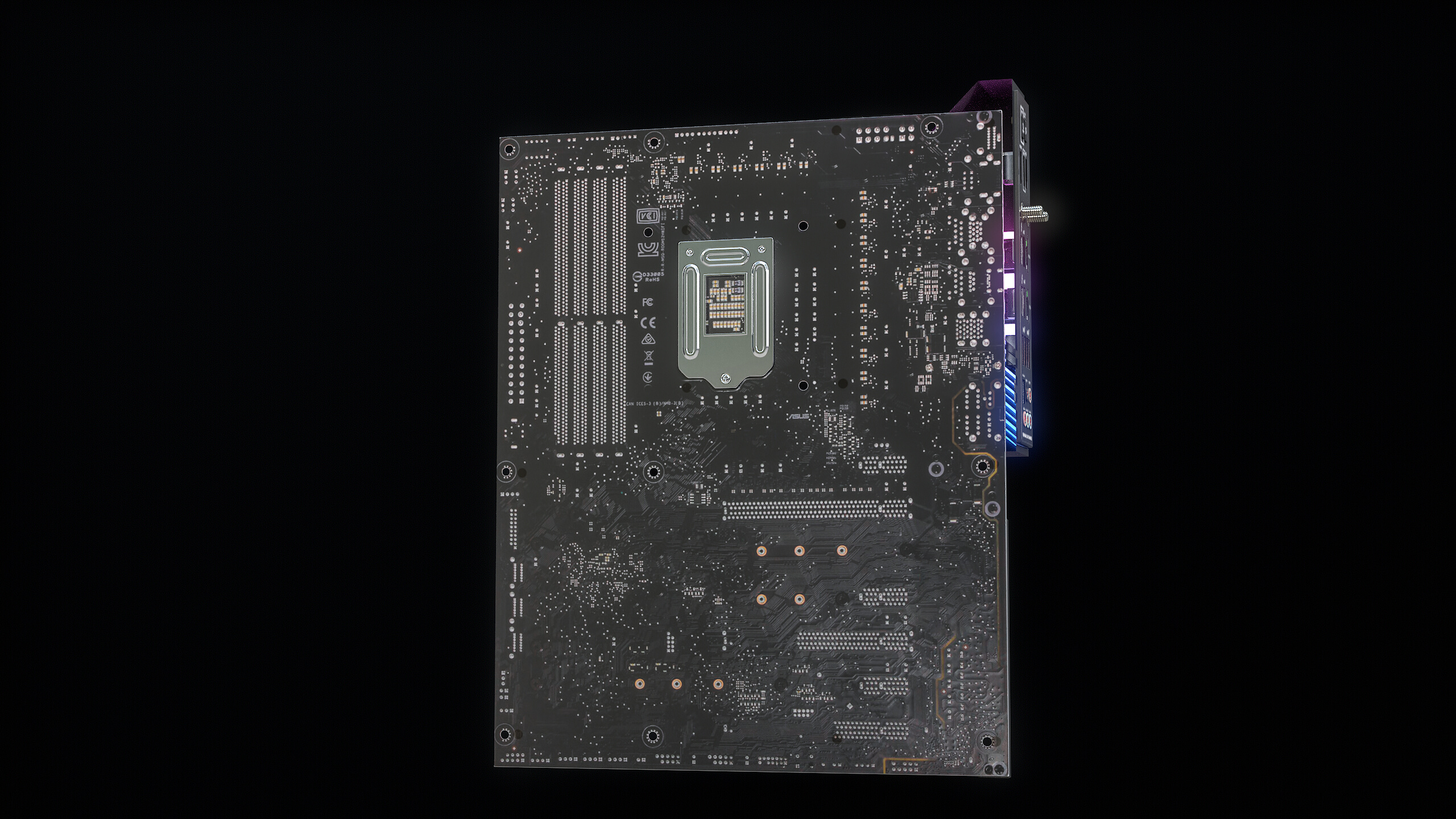 Modern PC Gaming Motherboard PBR - 3D Model by Locus Models