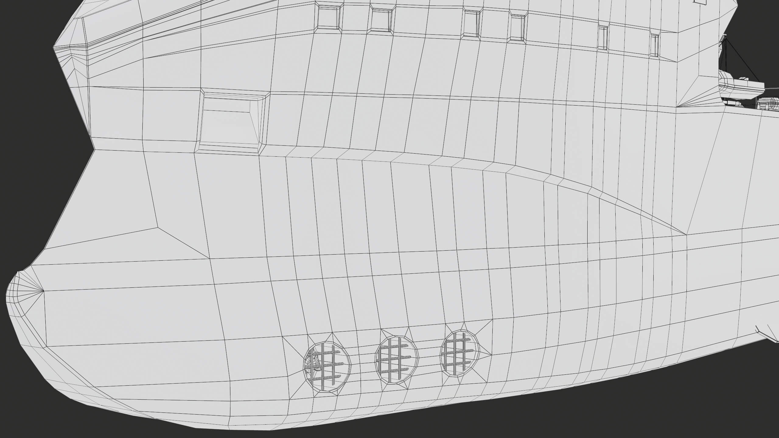 Multipurpose Vessel Usv Mothership Armada 7803 PBR - 3D Model by Locus ...