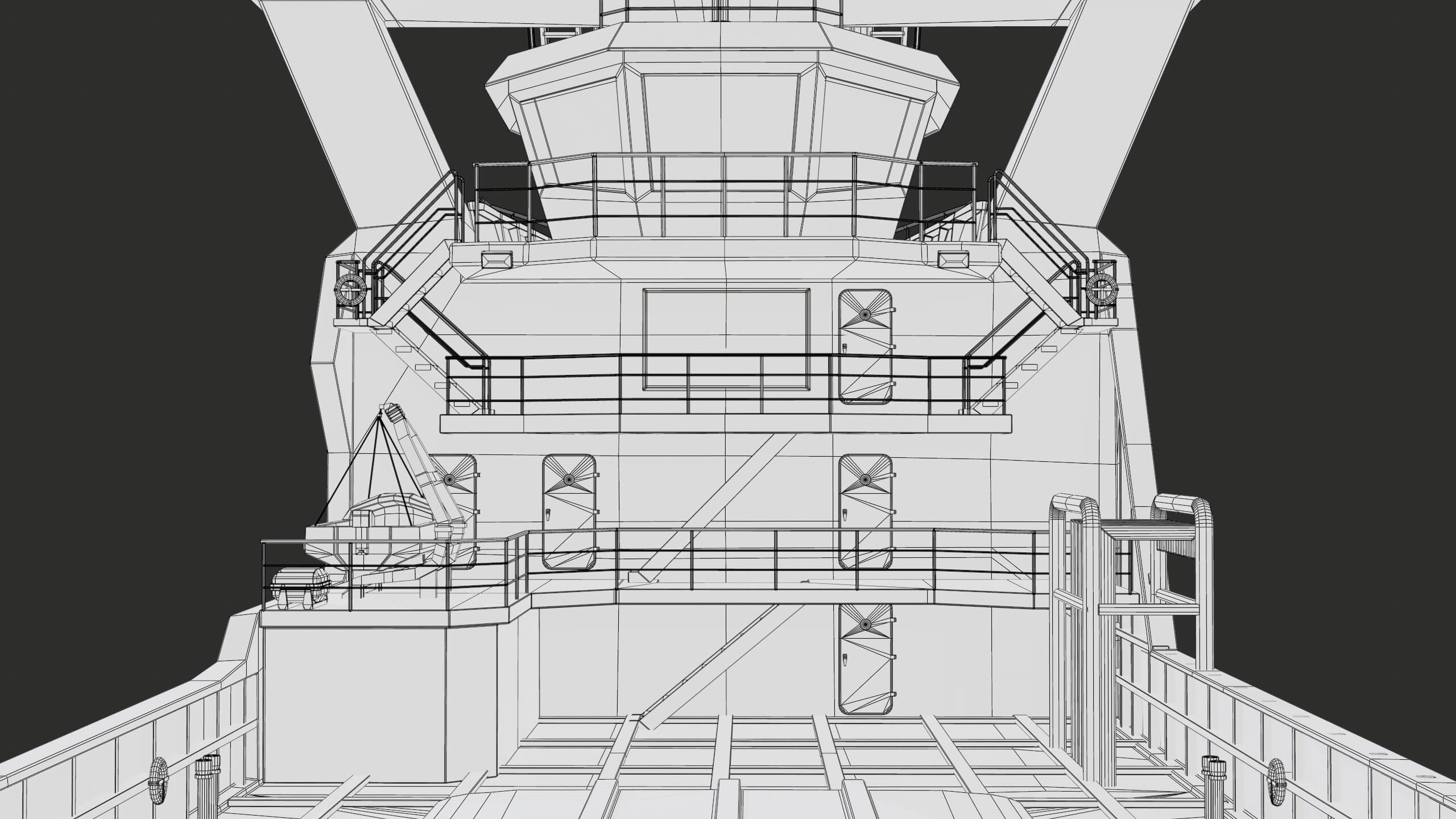 Multipurpose Vessel Usv Mothership Armada 7803 PBR - 3D Model by Locus ...