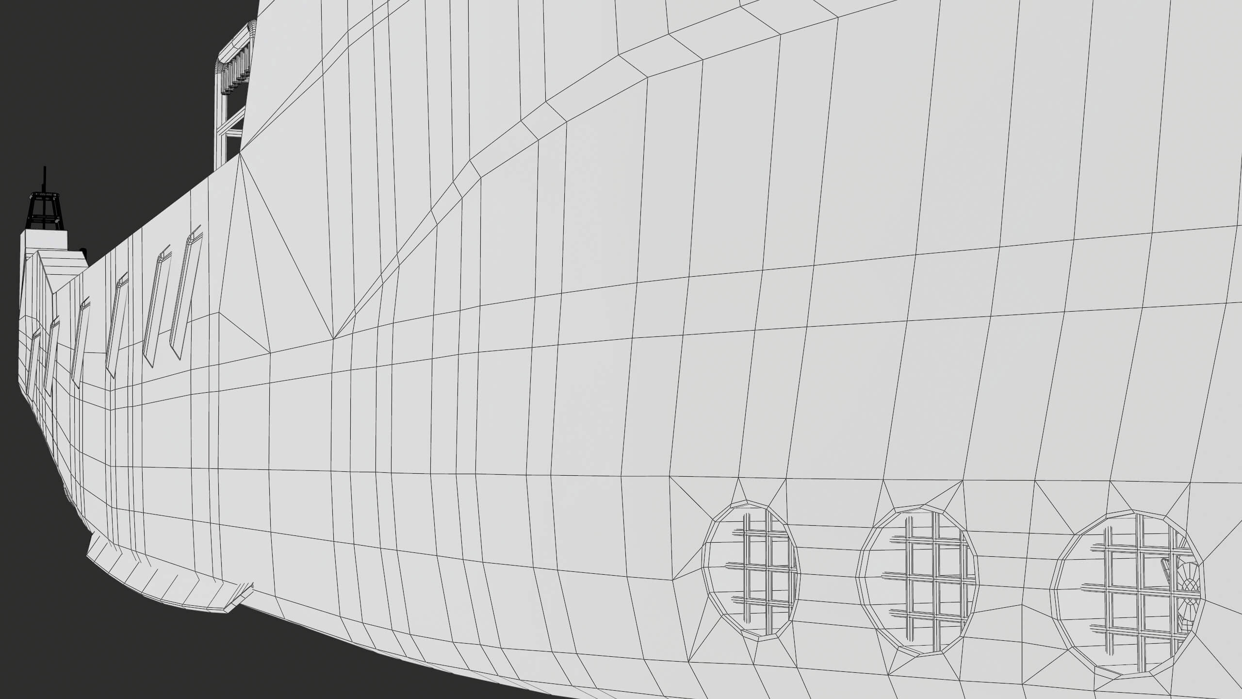 Multipurpose Vessel Usv Mothership Armada 7803 PBR - 3D Model by Locus ...