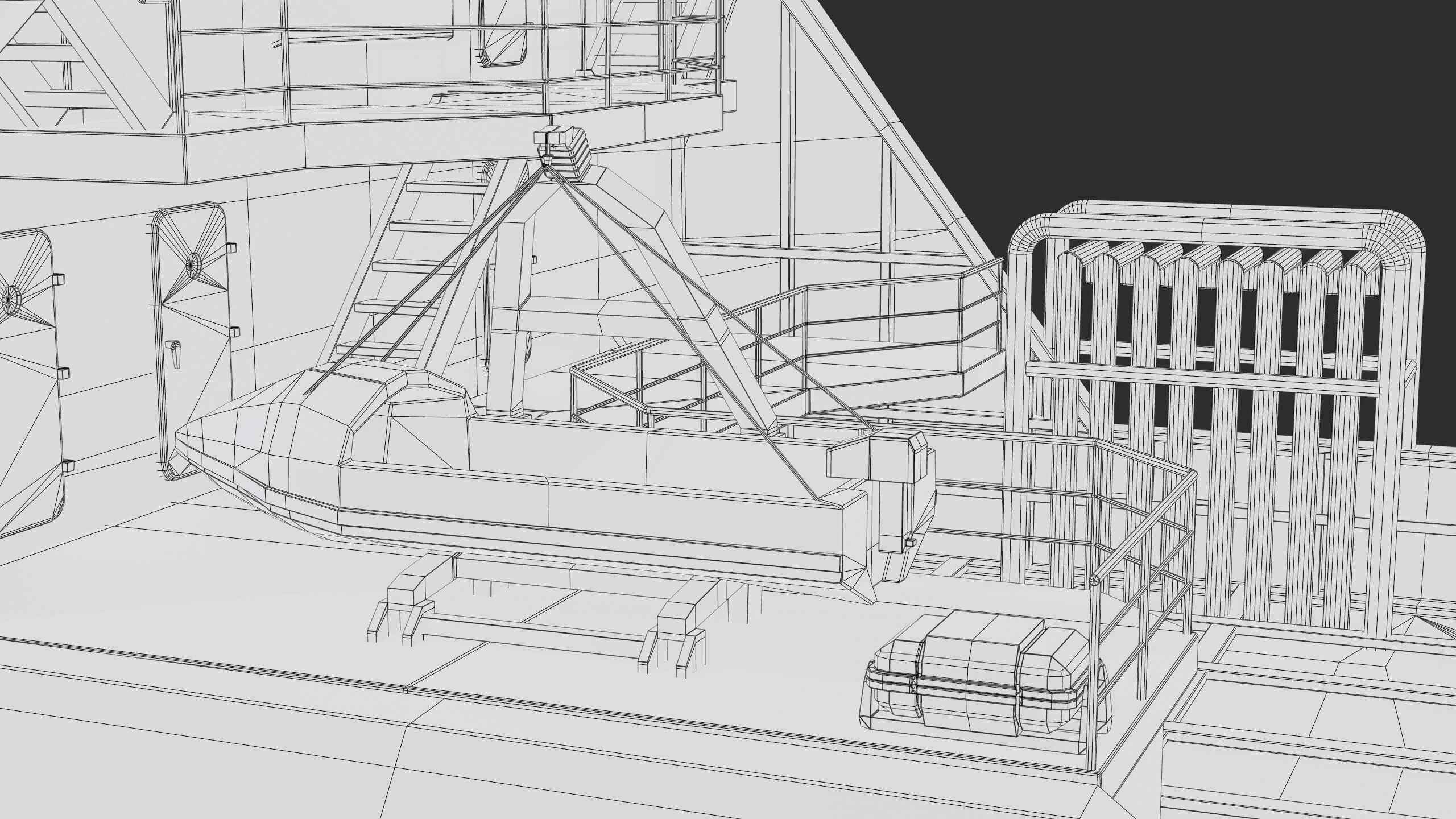 Multipurpose Vessel Usv Mothership Armada 7803 PBR - 3D Model by Locus ...