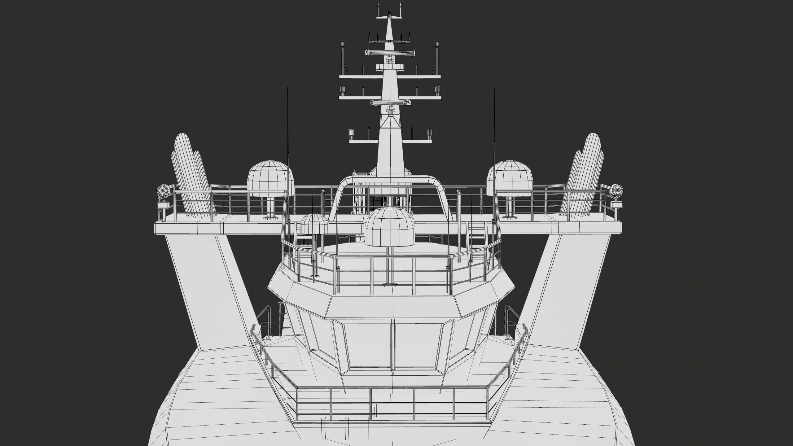 Multipurpose Vessel Usv Mothership Armada 7803 With Cranes - 3D Model ...