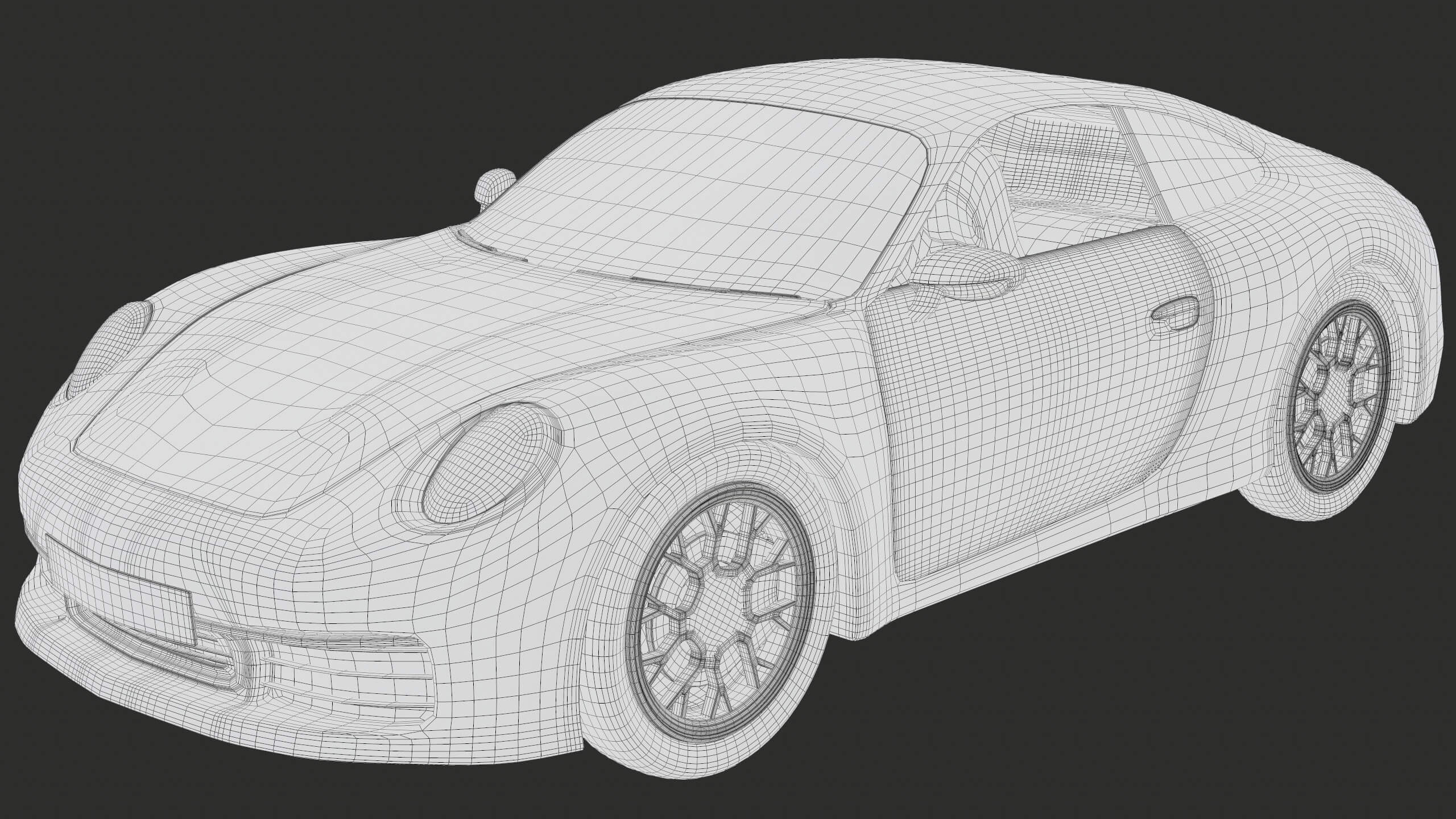 Porshe Carrera 911 PBR - 3D Model by Locus Models