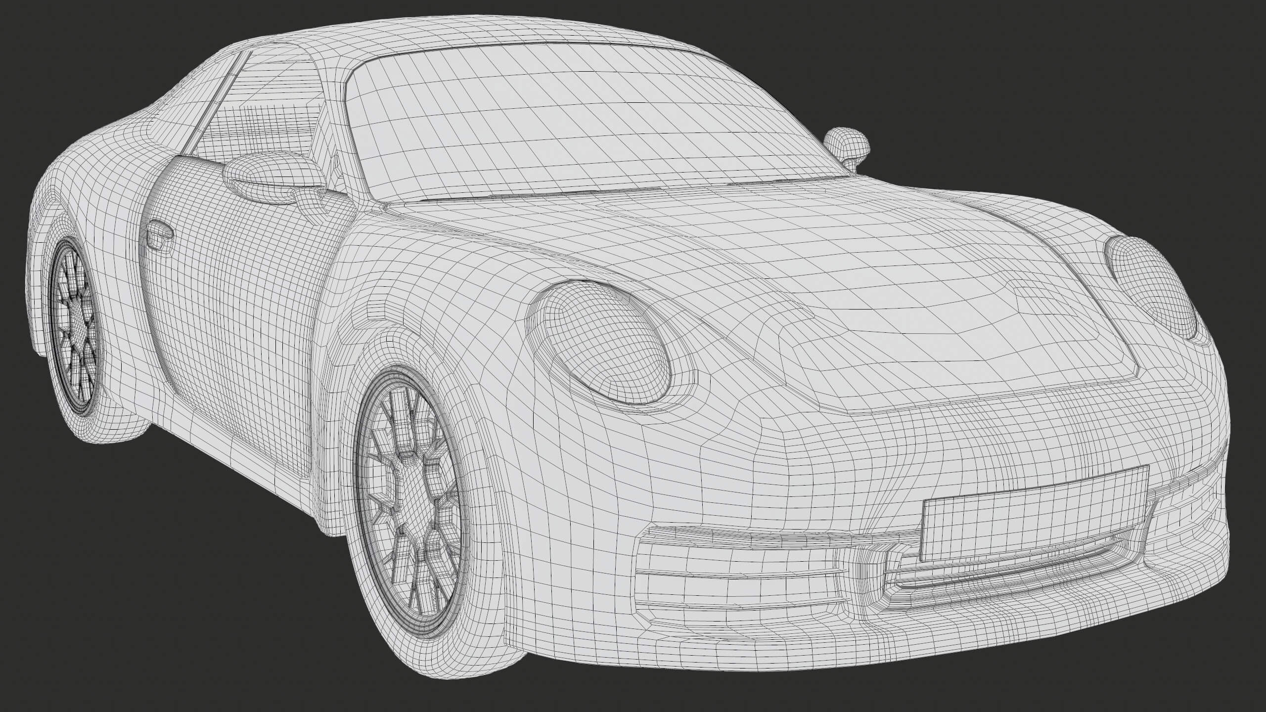 Porshe Carrera 911 PBR - 3D Model by Locus Models