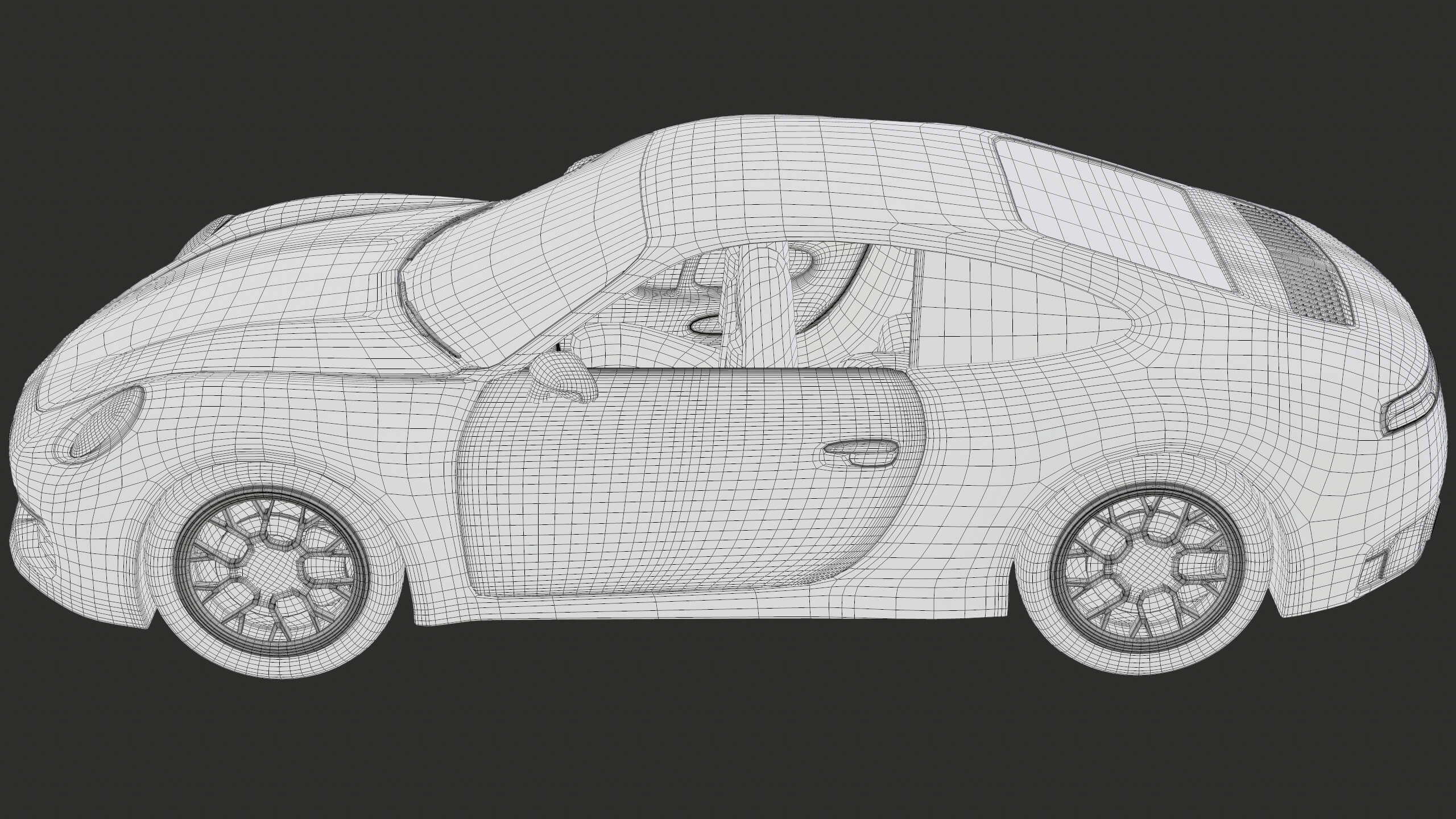 Porshe Carrera 911 PBR - 3D Model by Locus Models