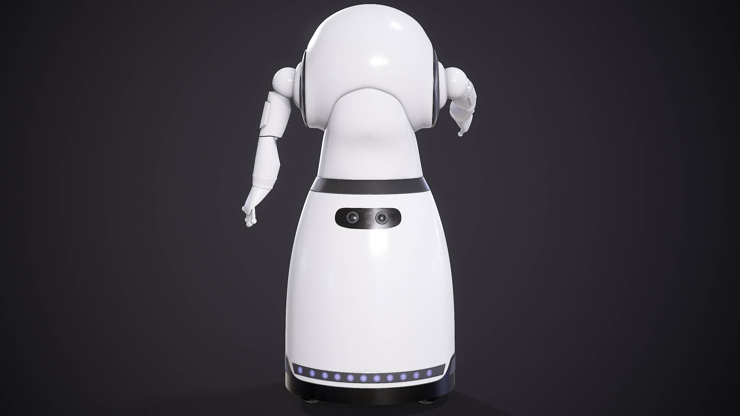 Promotional Robot Cruzr PBR - 3D Model by Locus Models