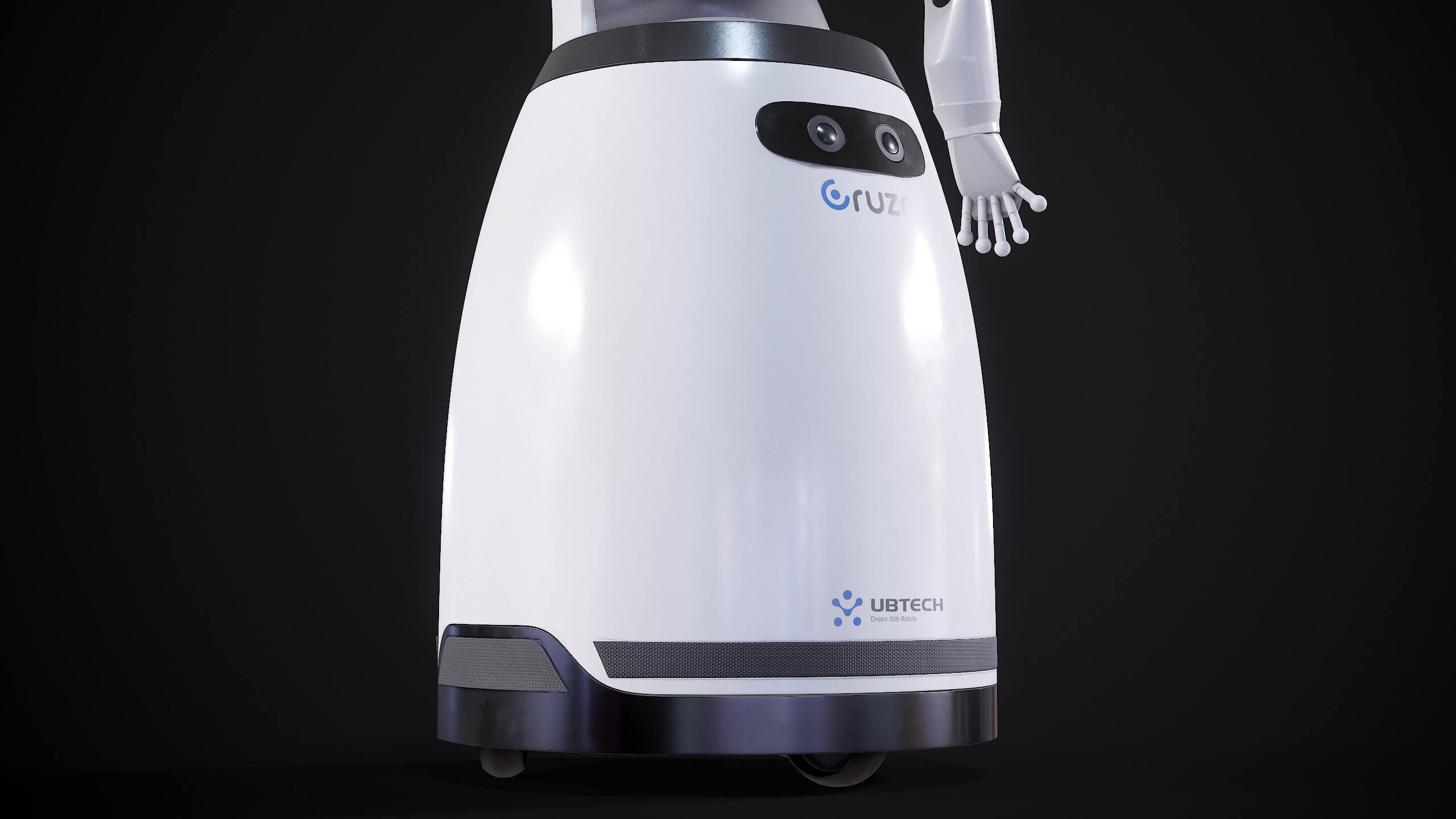 Promotional Robot Cruzr PBR - 3D Model by Locus Models